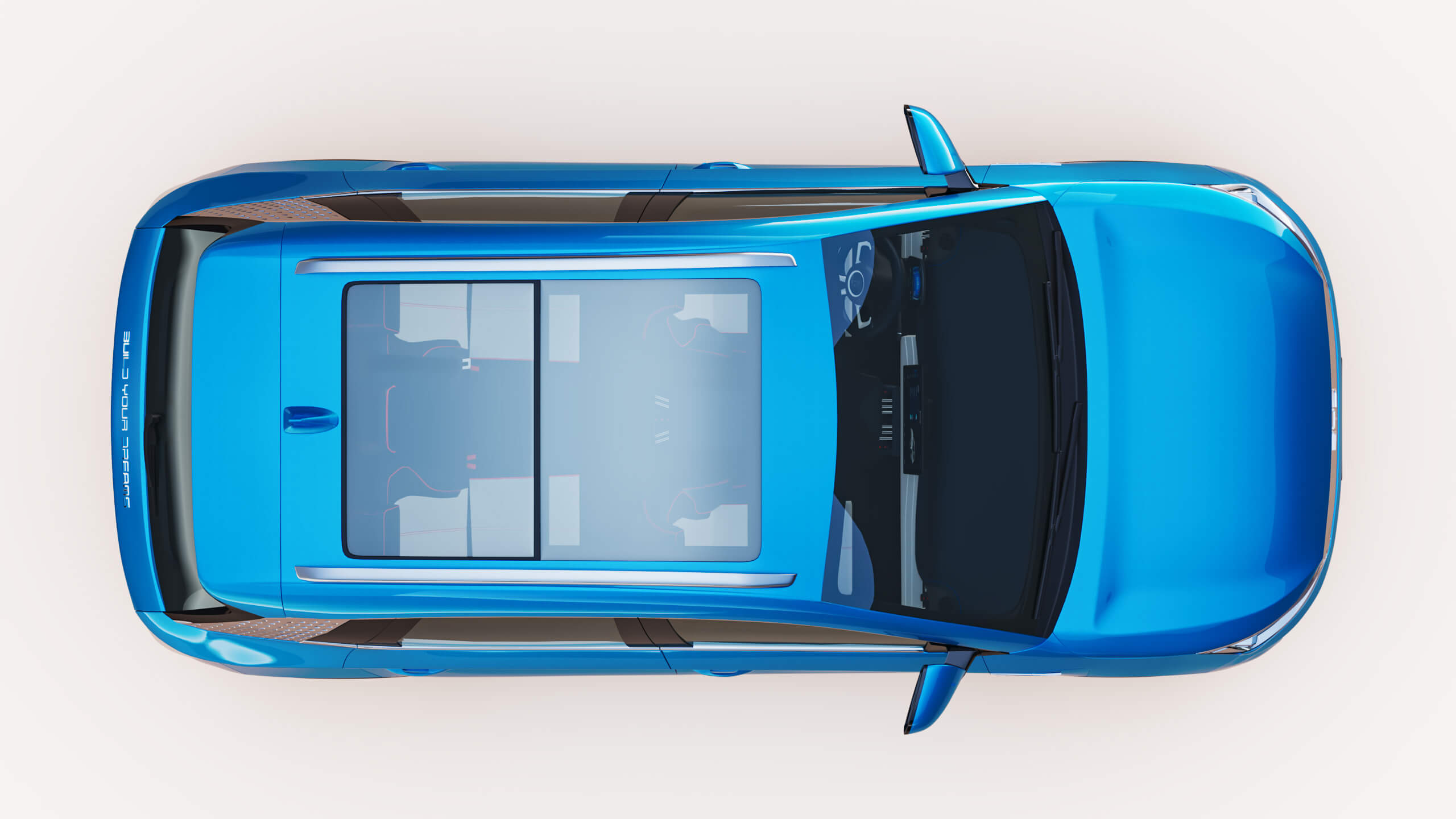 2023 BYD Atto 3 With Interior - 3D Model by MantangCG