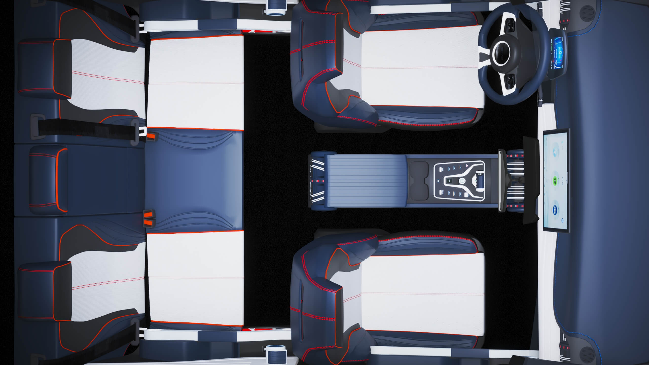 2023 BYD Atto 3 With Interior - 3D Model by MantangCG
