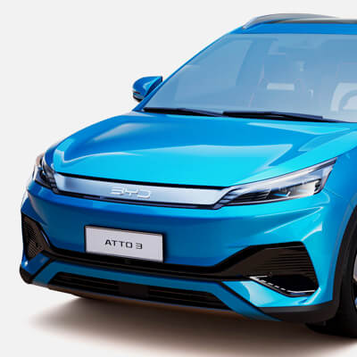 2023 BYD Atto 3 With Interior - 3D Model by MantangCG