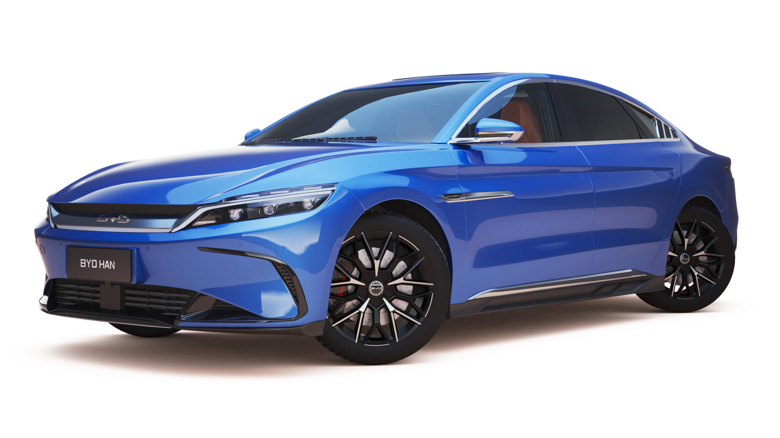 2024 BYD Han EV With Interior - 3D Model by MantangCG