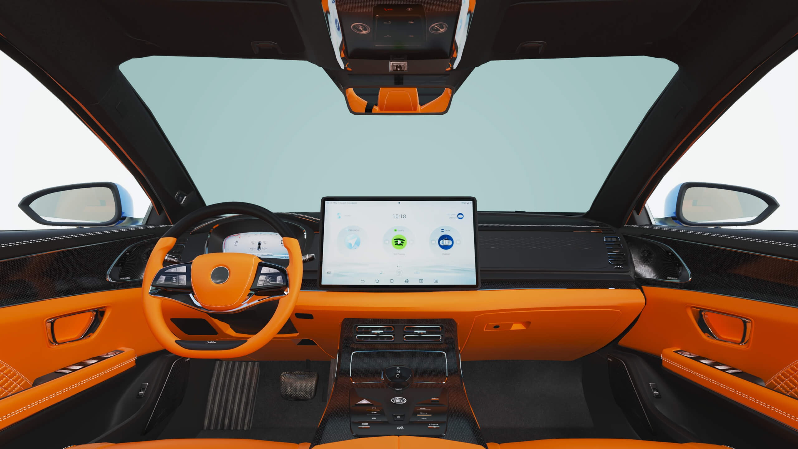 2024 BYD Han EV With Interior - 3D Model by MantangCG