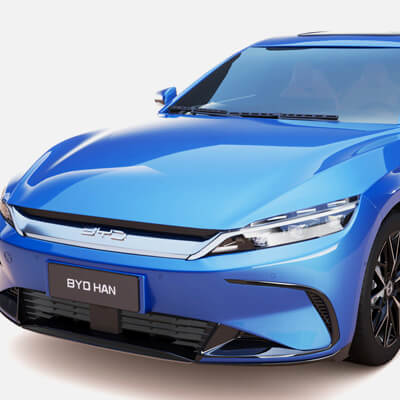 2024 BYD Han EV With Interior - 3D Model by MantangCG