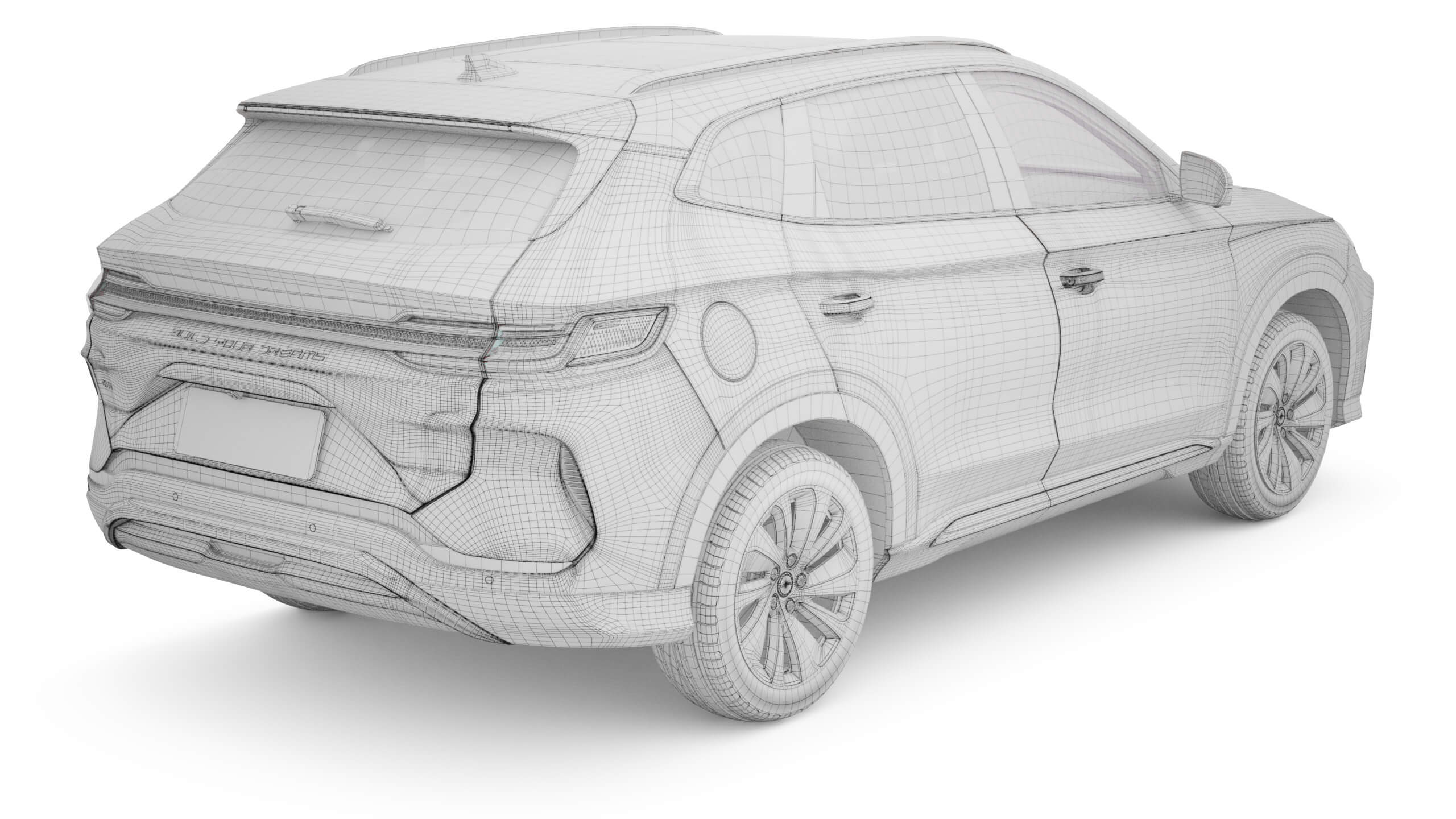 2024 BYD Seal u DM-i Sealion 6 DM-I 3D Model by MantangCG