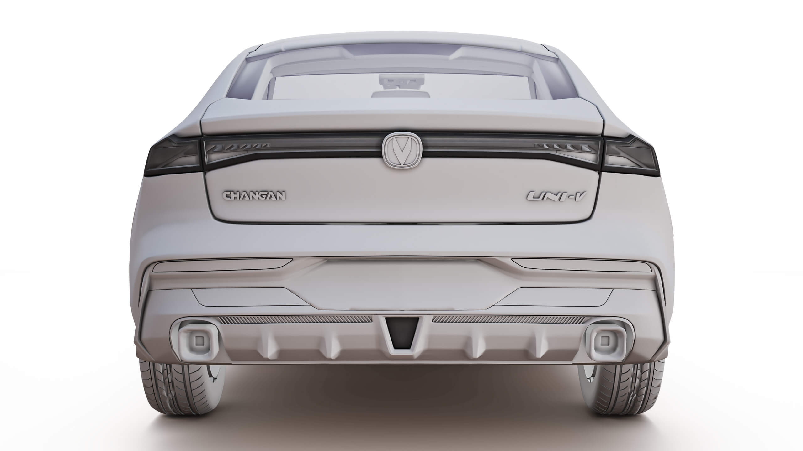 2024 Changan Uni-V 3D Model by MantangCG