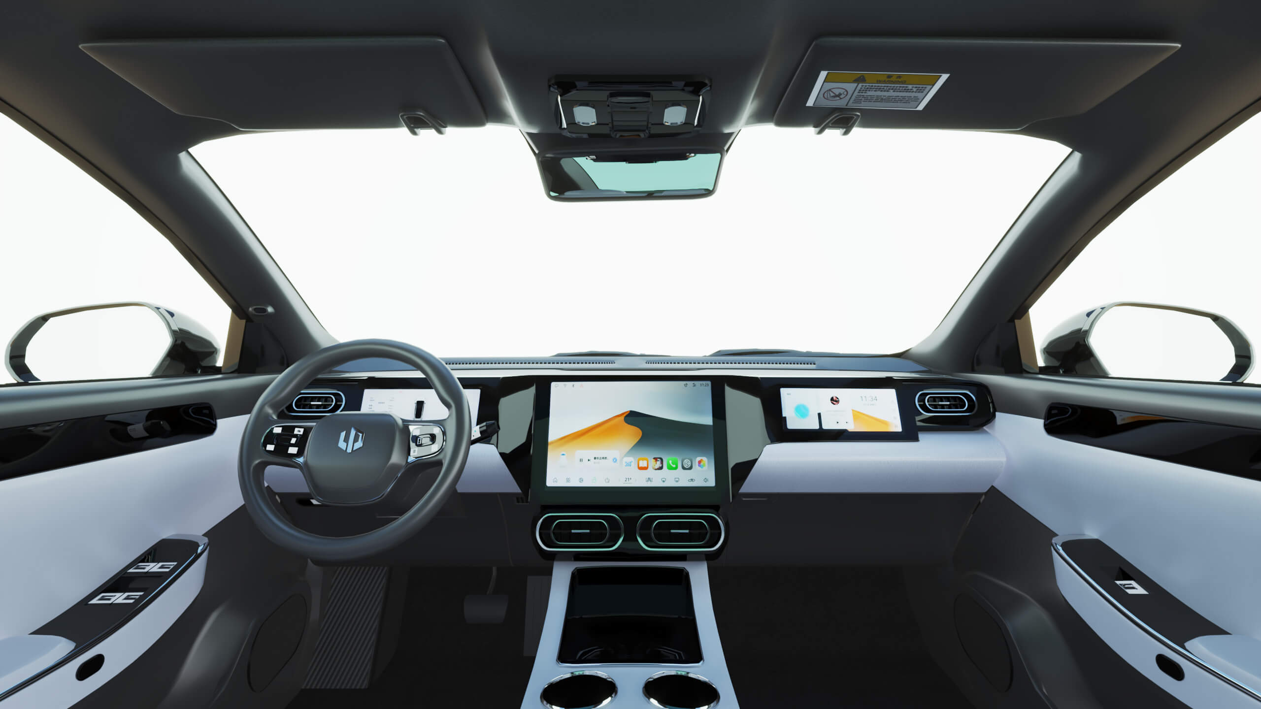 2024 Leapmotor C01 With Interior - 3D Model by MantangCG