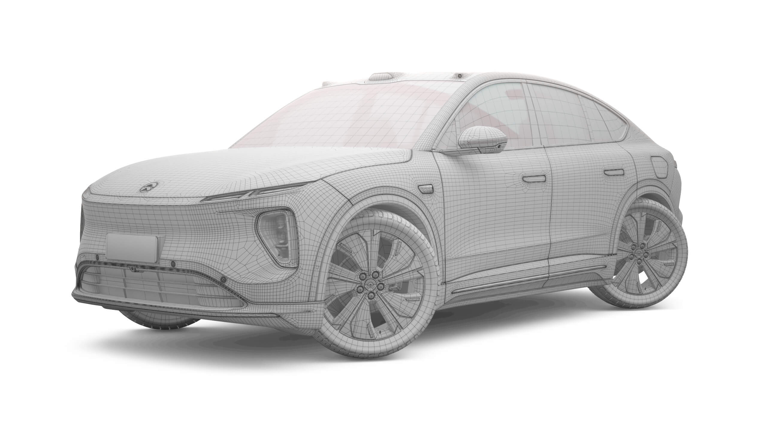 2024 Nio EC6 - 3D Model by MantangCG