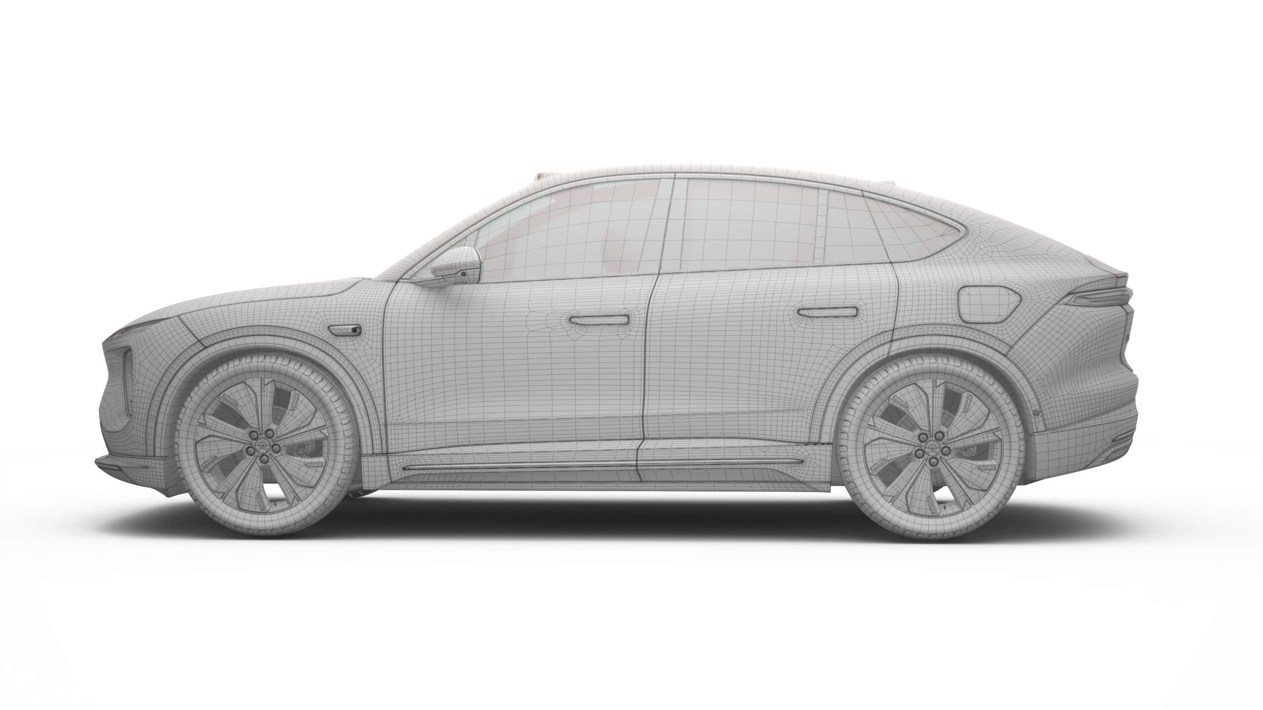 2024 Nio EC6 - 3D Model by MantangCG