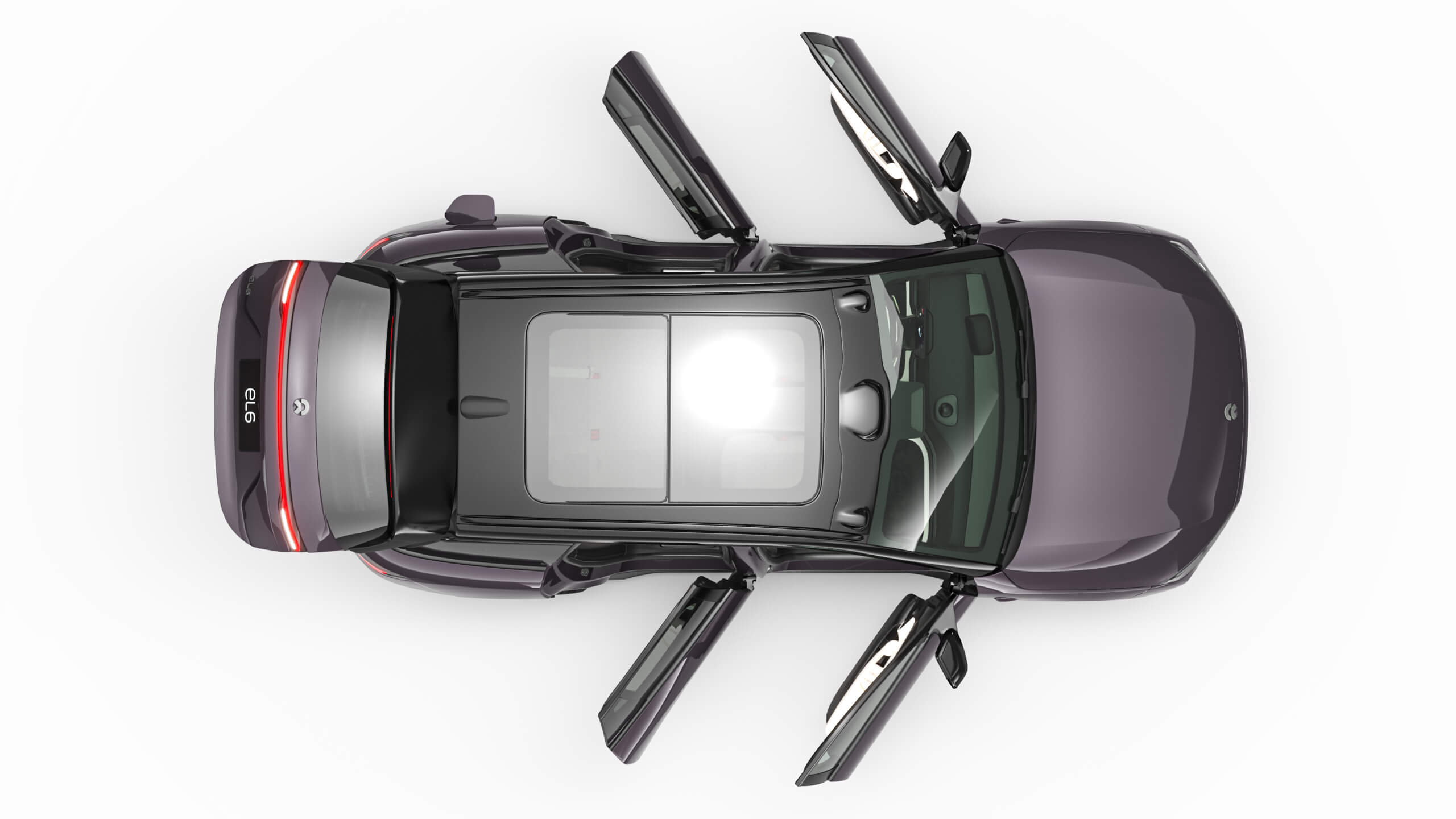 2024 Nio EL6 ES6 With Interior - 3D Model by MantangCG