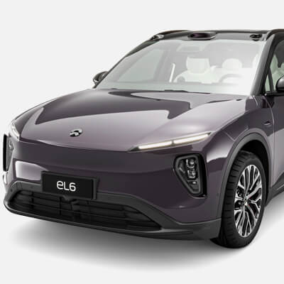 2024 Nio EL6 ES6 With Interior - 3D Model by MantangCG