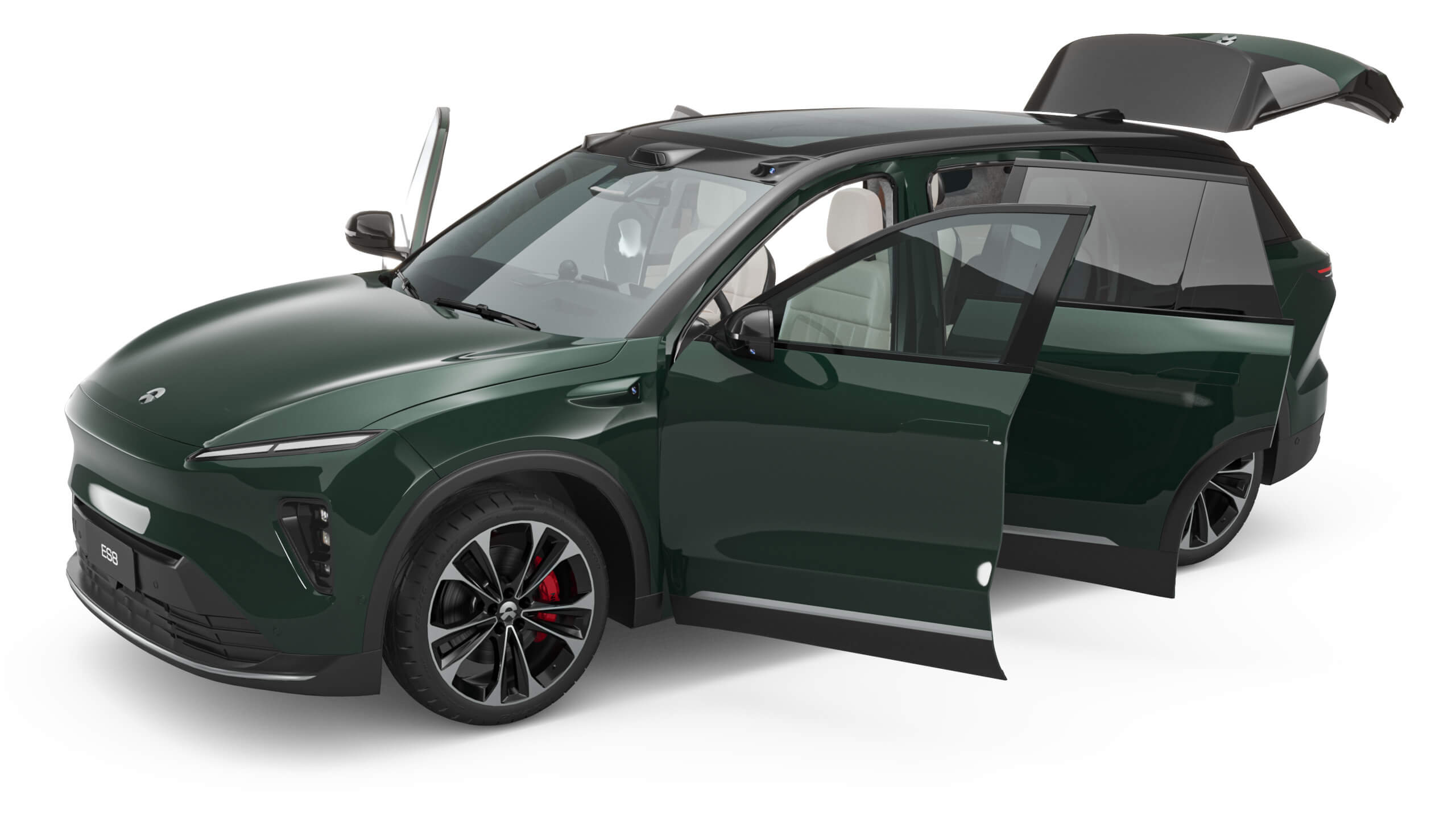 2024 Nio EL8 ES8 With Interior - 3D Model by MantangCG