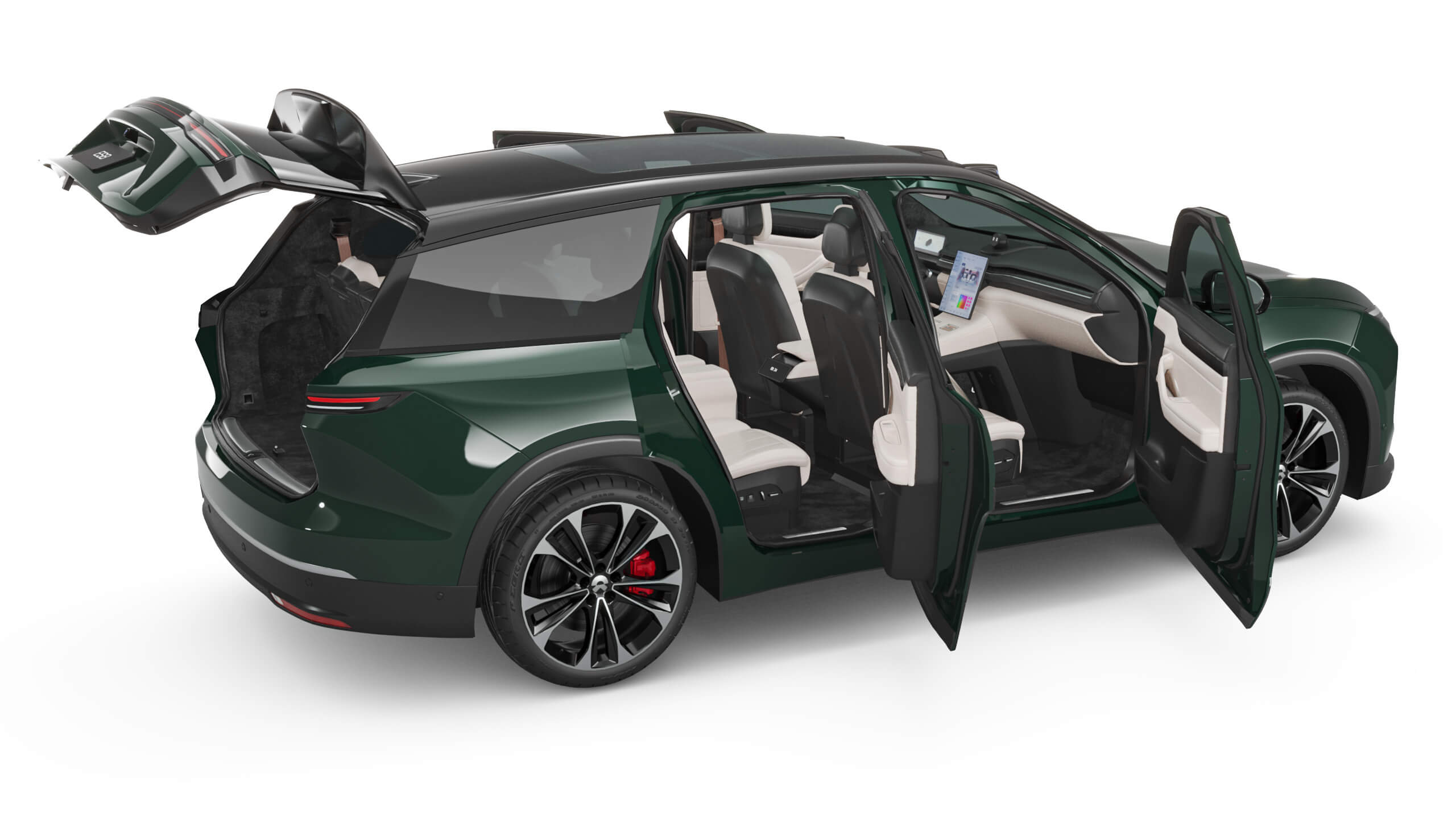 2023 Nio ES8 - 3D Model by MantangCG