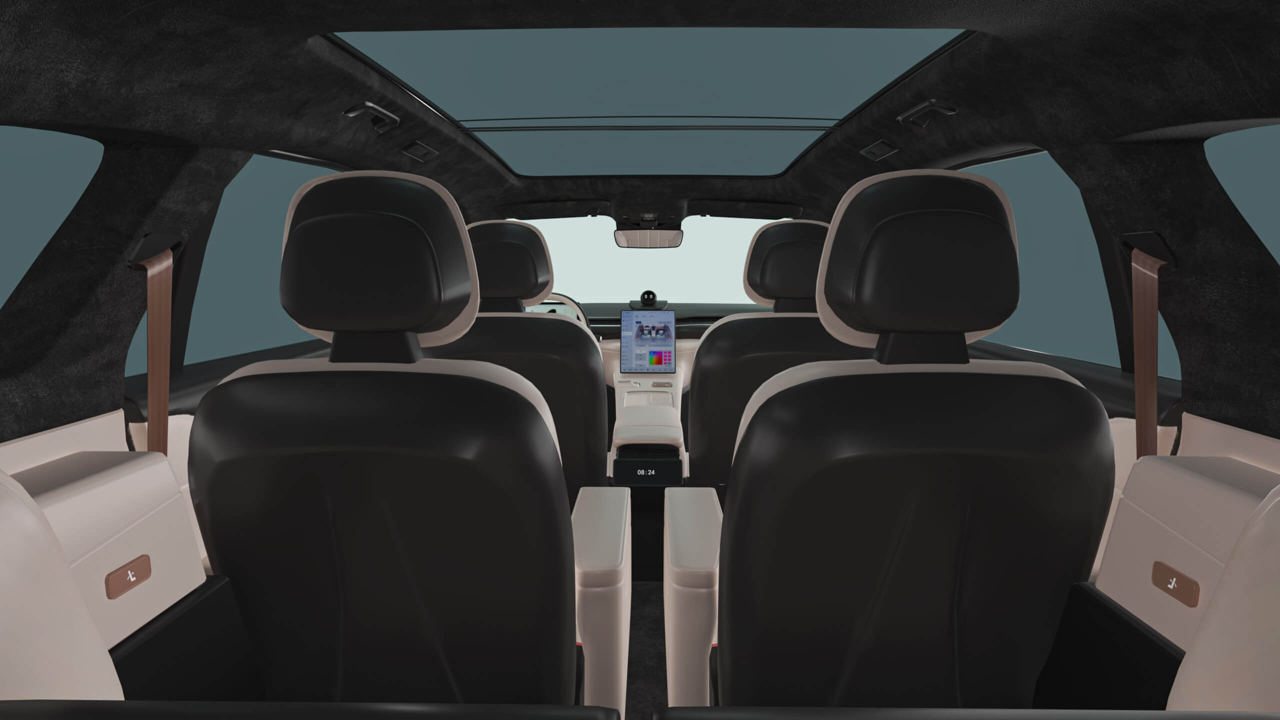 2024 Nio EL8 ES8 With Interior - 3D Model by MantangCG