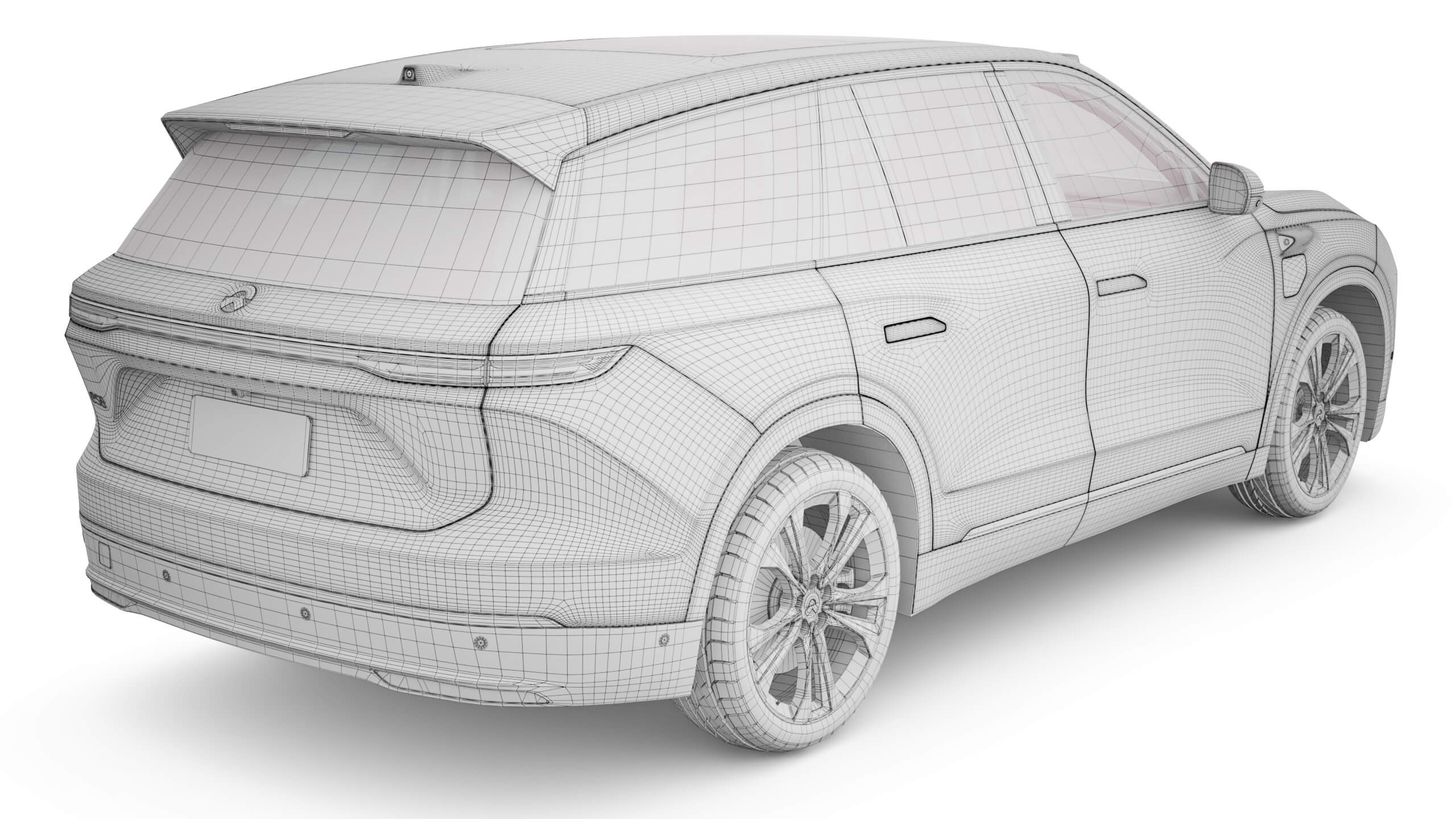 2023 Nio ES8 - 3D Model by MantangCG