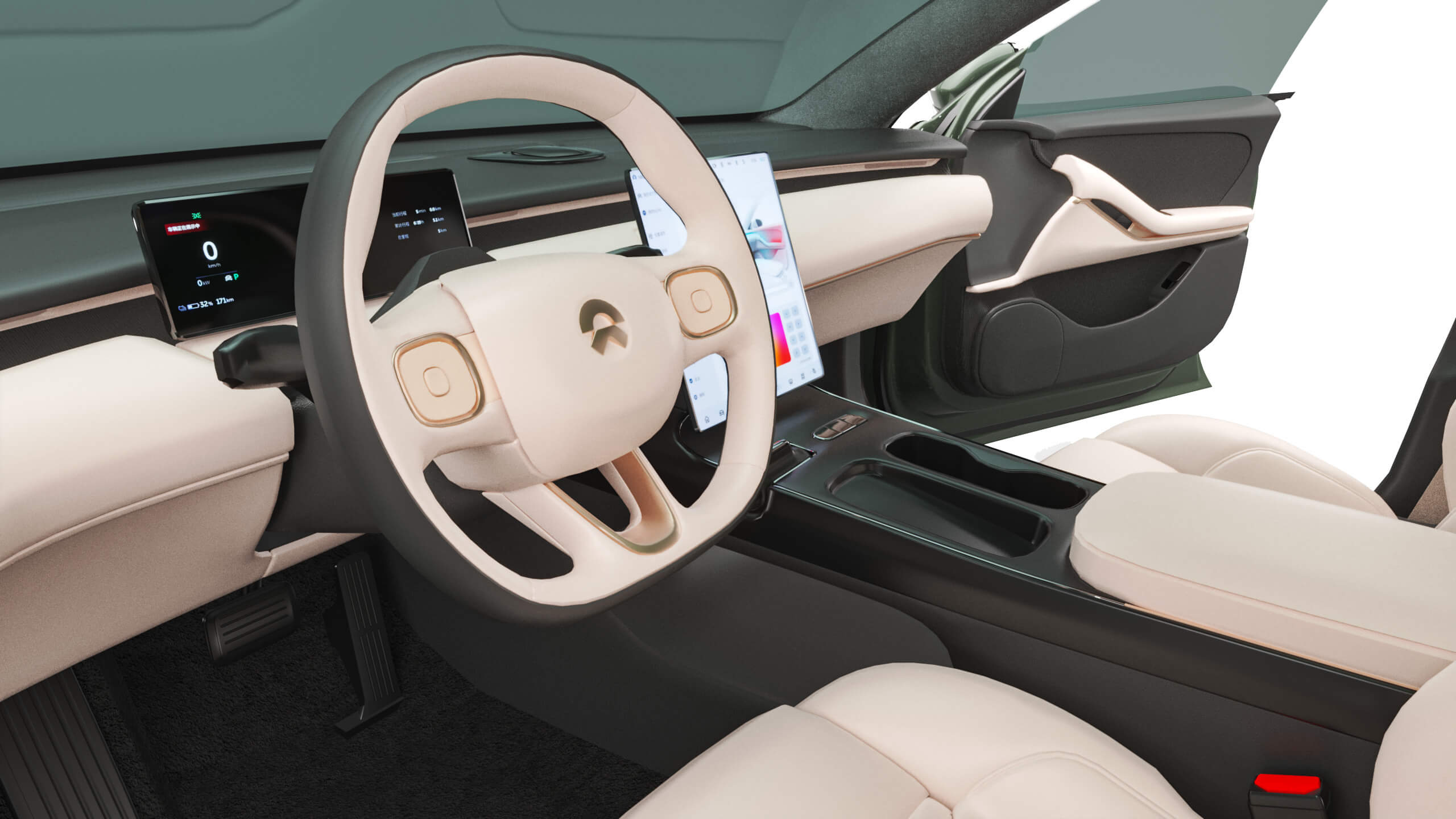 2024 Nio ET5 Touring With Interior - 3D Model by MantangCG