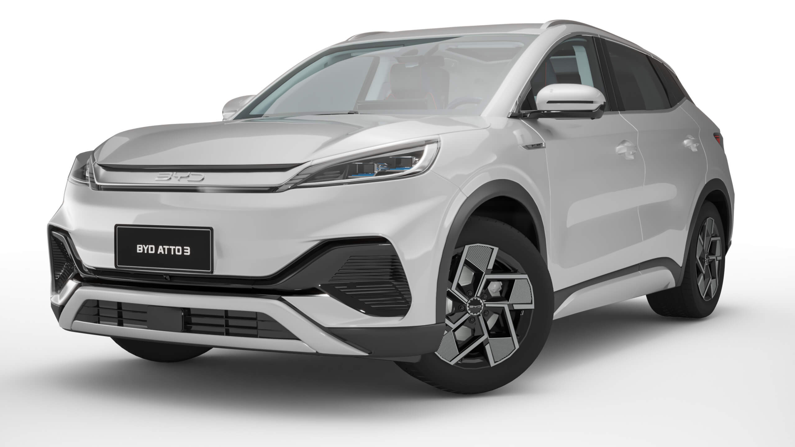 2024 BYD Atto3 With Interior - 3D Model by MantangCG