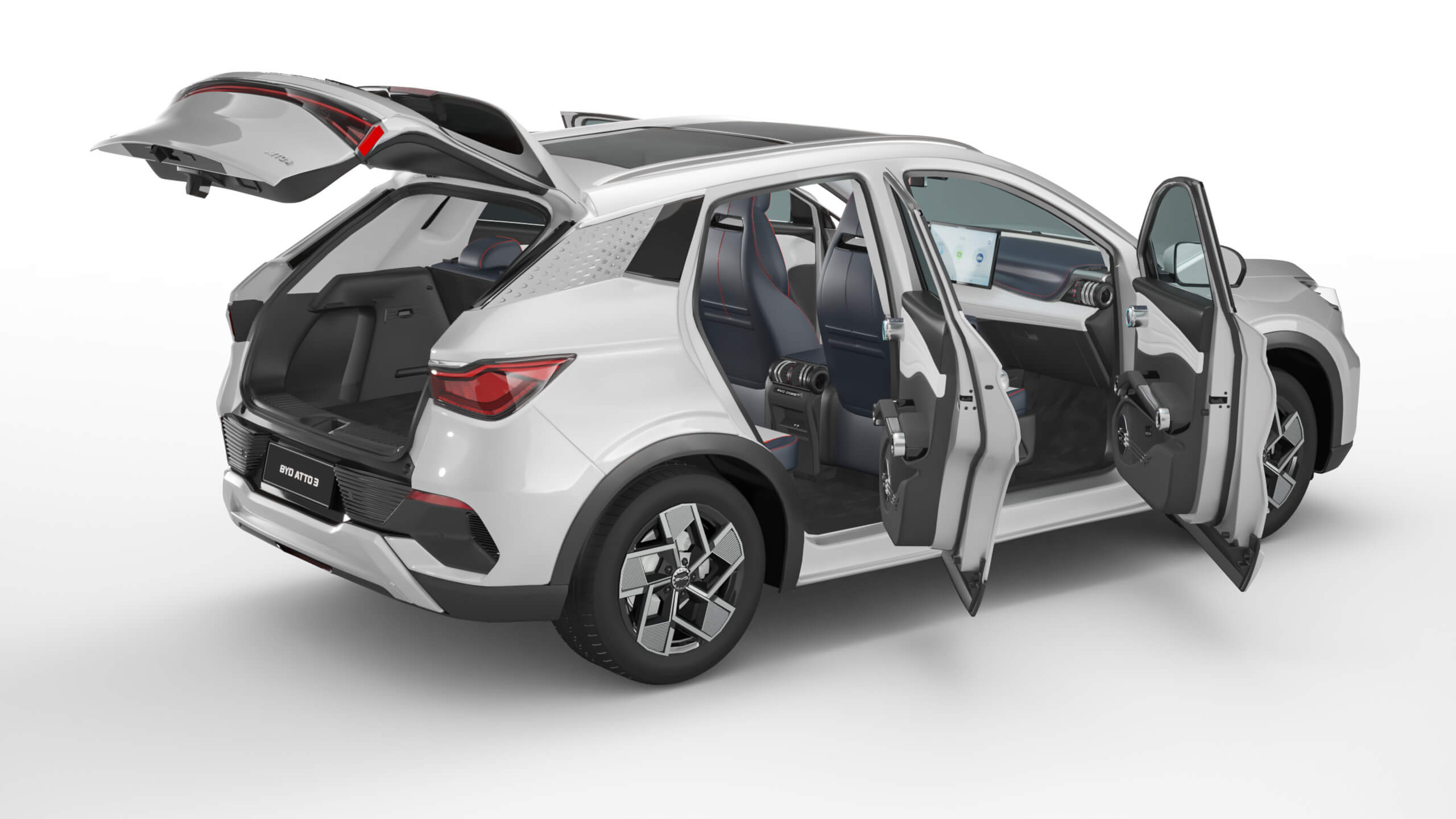 2024 BYD Atto3 With Interior - 3D Model by MantangCG