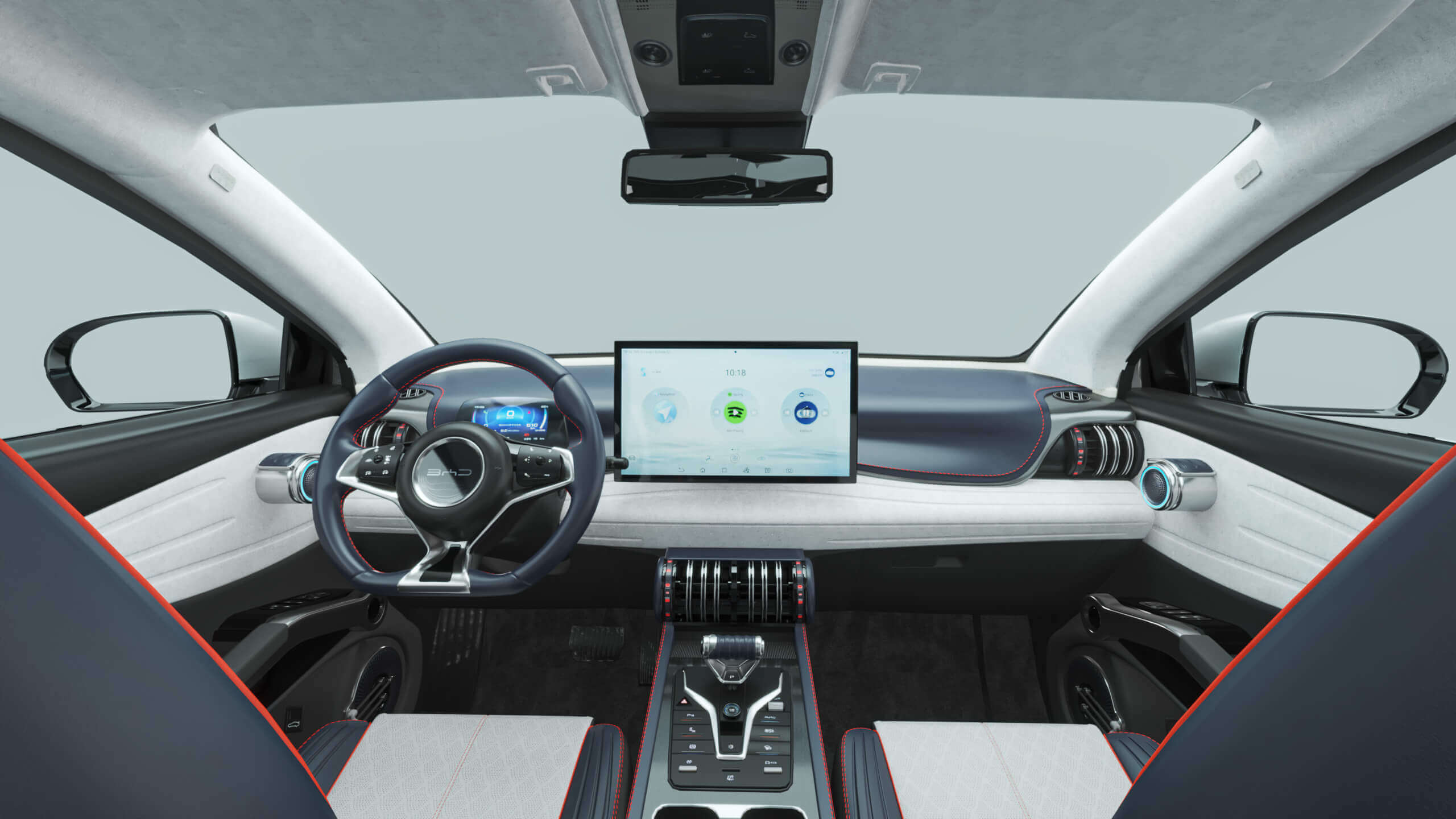 2024 BYD Atto3 With Interior - 3D Model by MantangCG