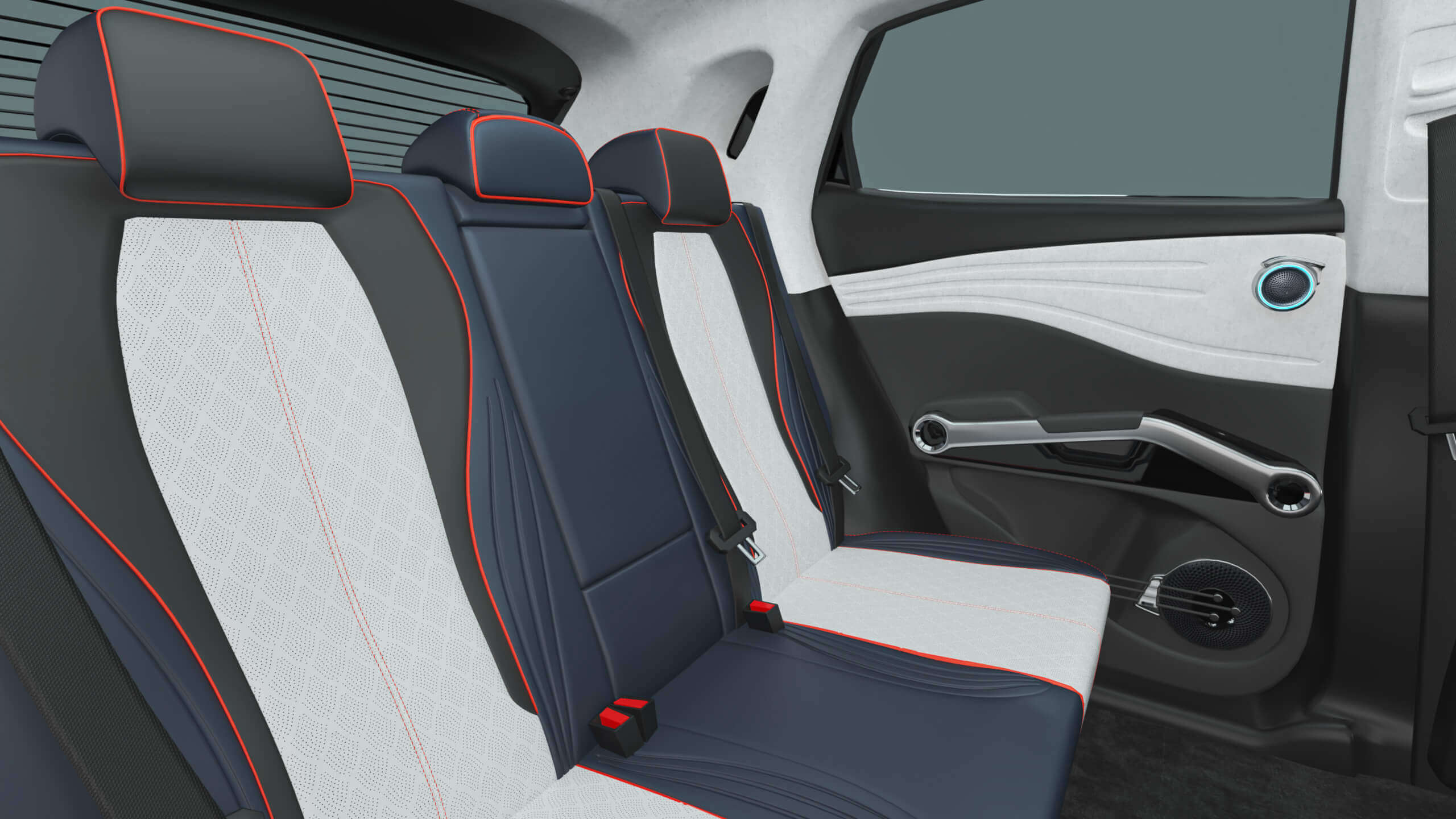 2024 BYD Atto3 With Interior - 3D Model by MantangCG