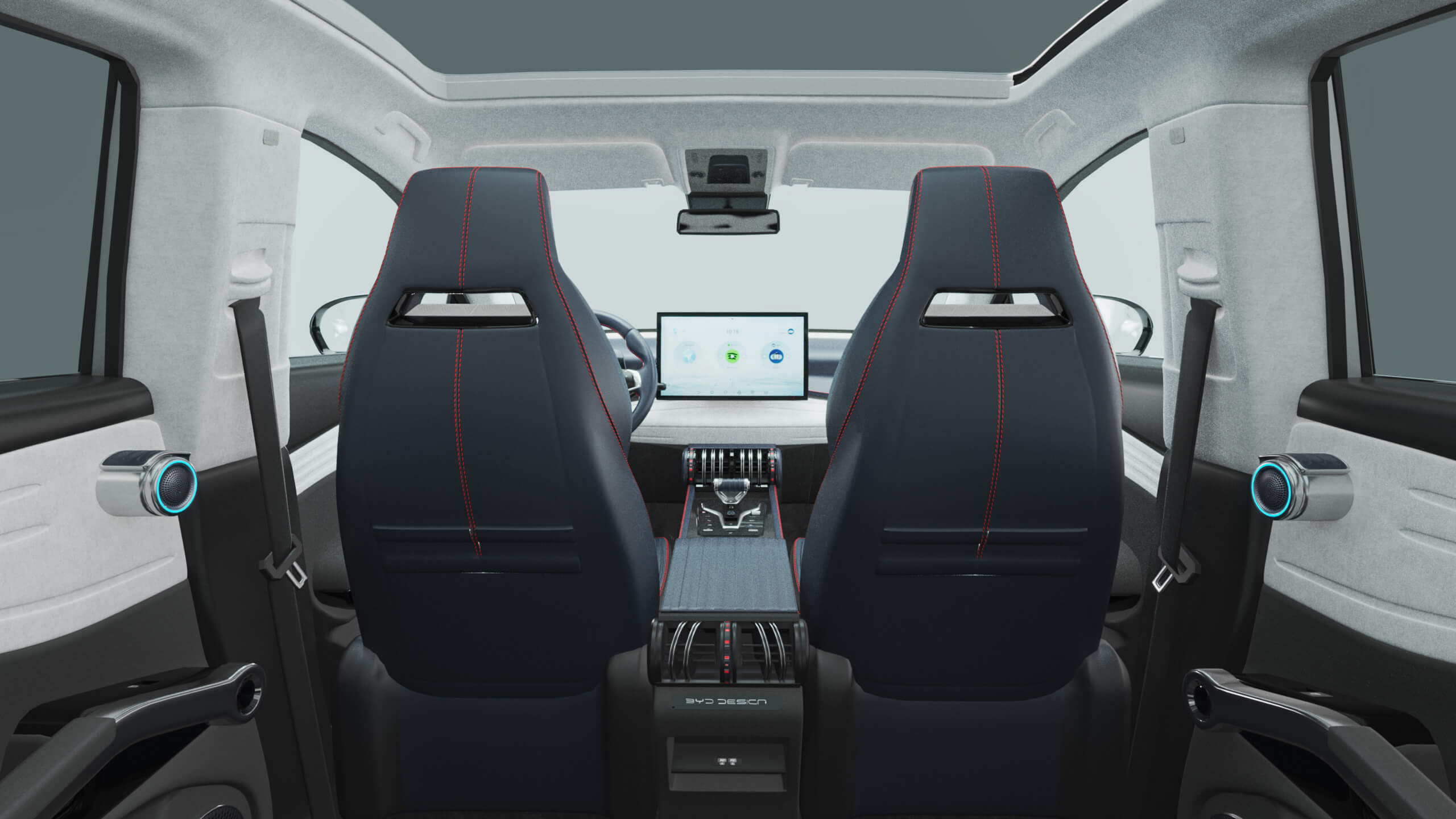 2024 BYD Atto3 With Interior - 3D Model by MantangCG