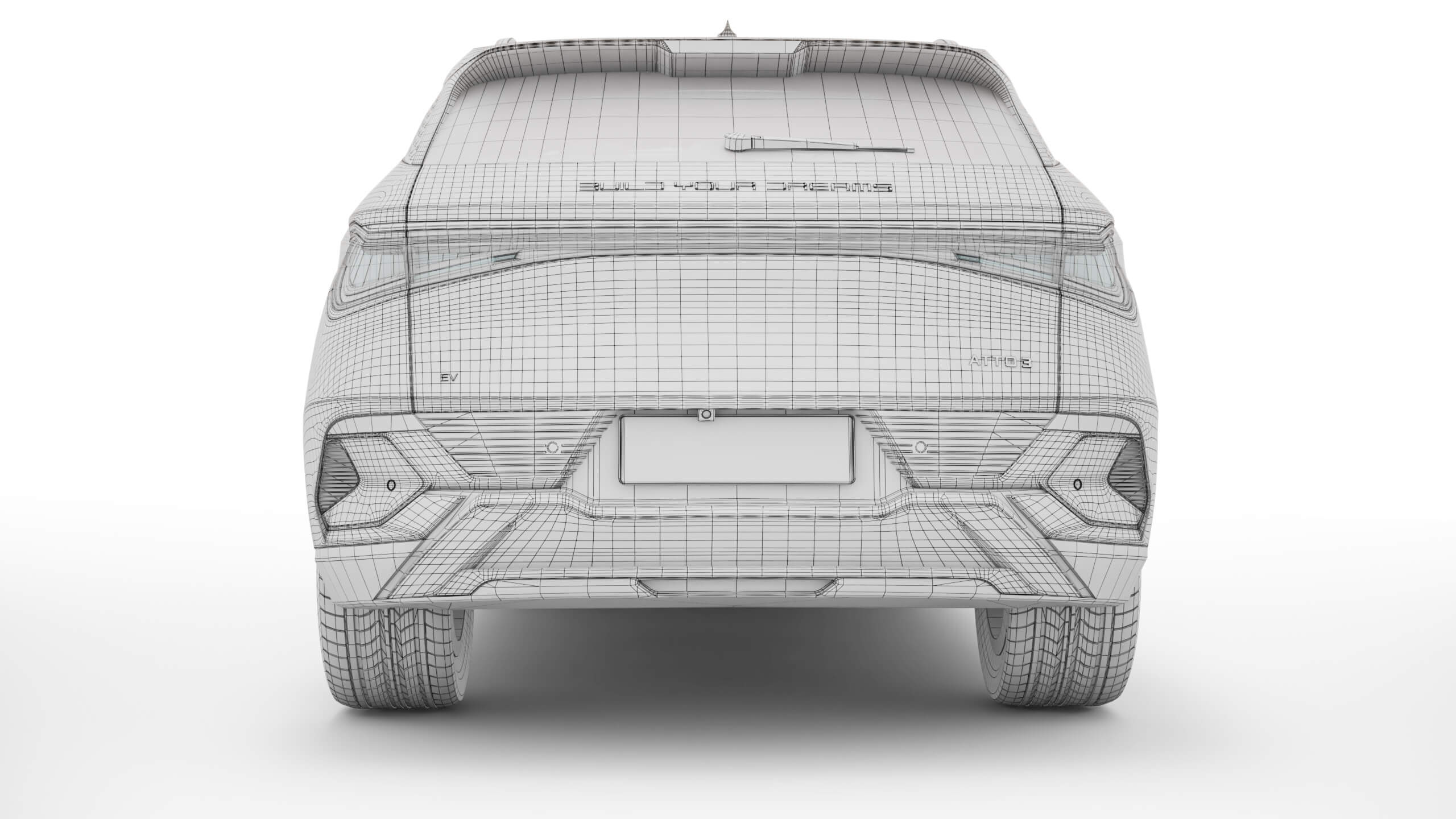 2024 BYD Atto3 With Interior - 3D Model by MantangCG