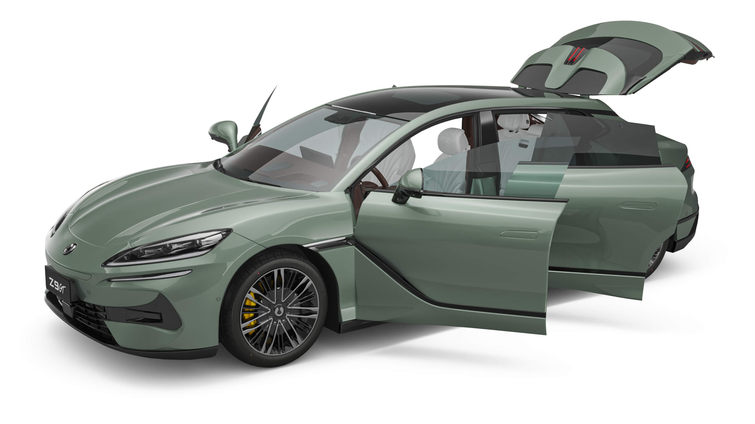 2024 BYD Denza Z9Gt With Interior - 3D Model by MantangCG