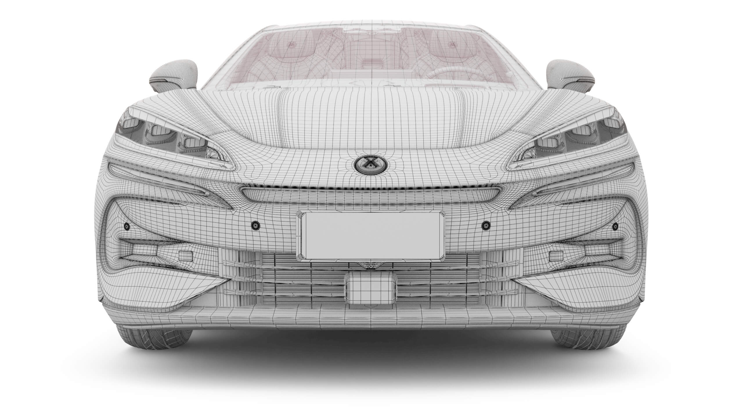 2024 BYD Denza Z9Gt With Interior - 3D Model by MantangCG