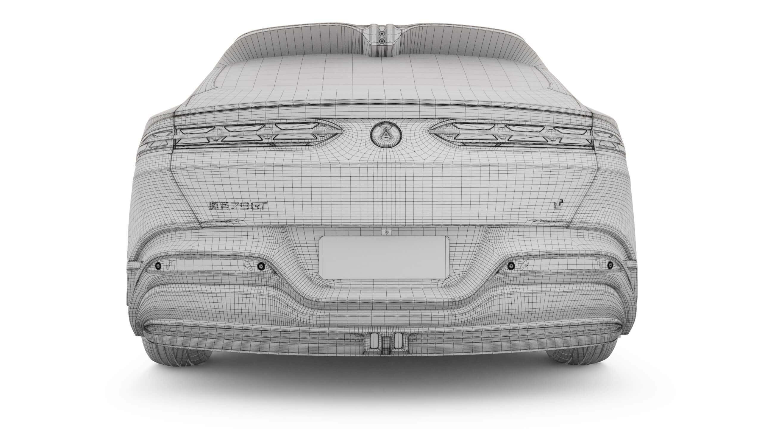 2024 BYD Denza Z9Gt With Interior - 3D Model by MantangCG