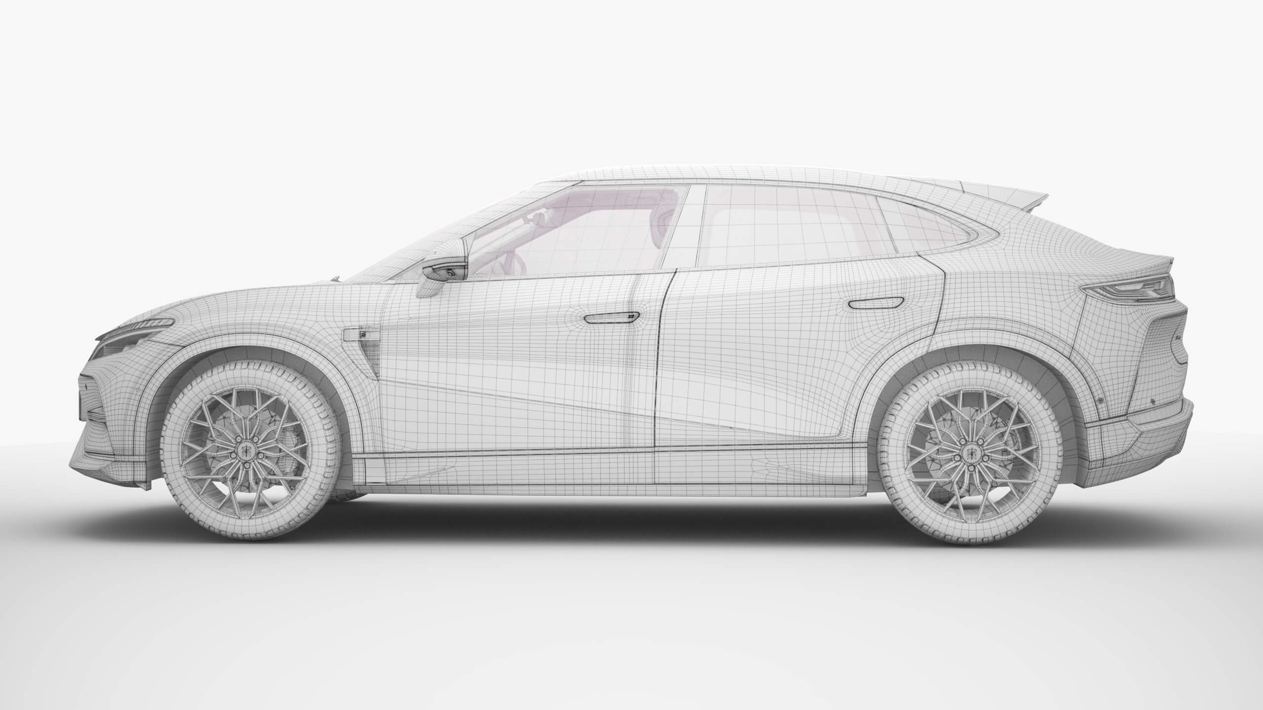 2024 BYD Song L With Interior - 3D Model by MantangCG