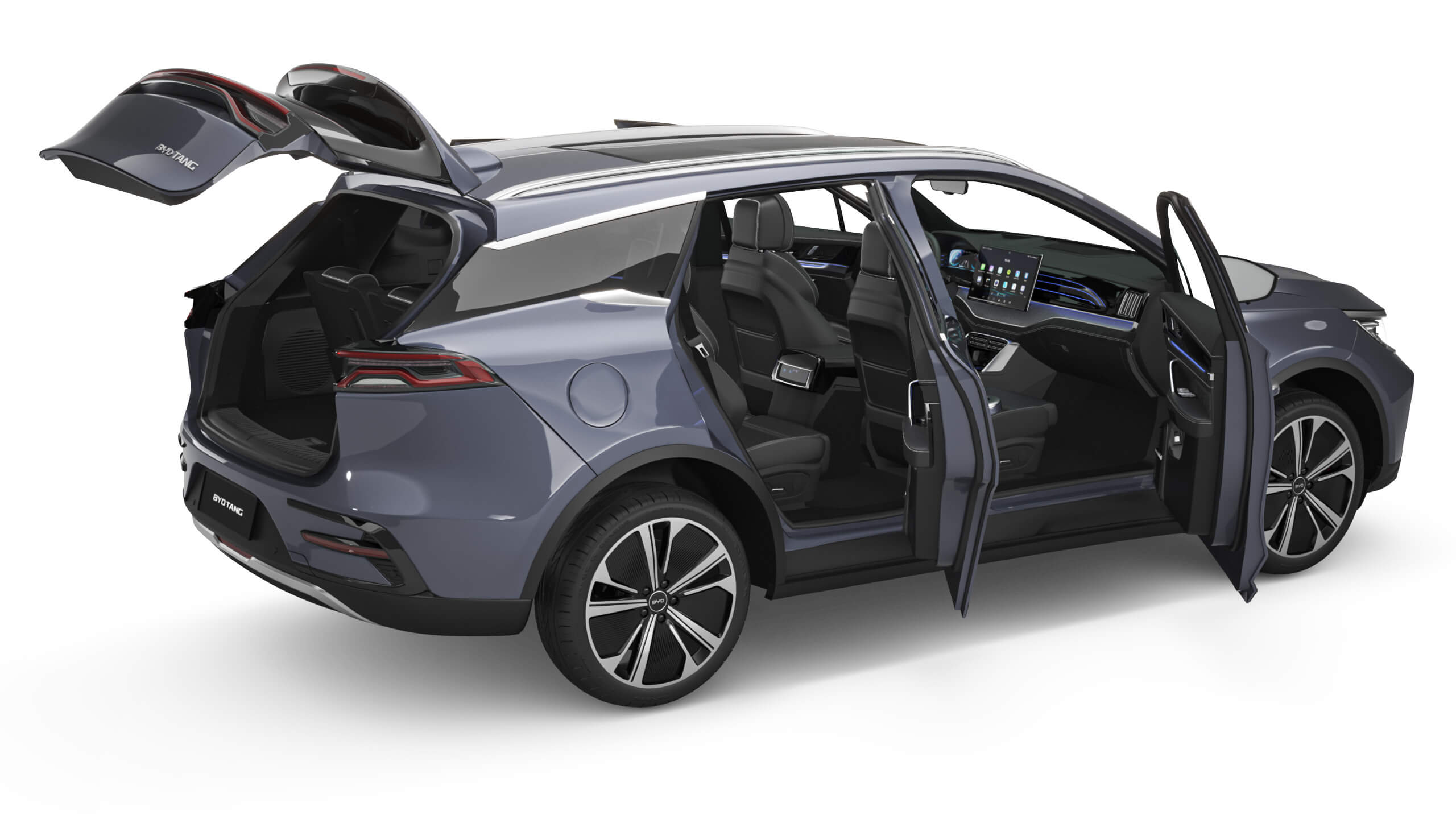 2024 BYD Tang With Interior - 3D Model by MantangCG