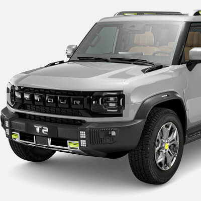 2025 Chery Jetour T2 with Interior - 3D Model by MantangCG