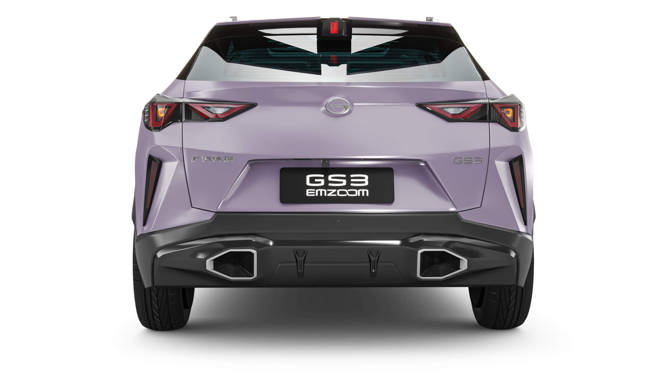 2024 GAC GS3 Emzoom With Interior - 3D Model by MantangCG