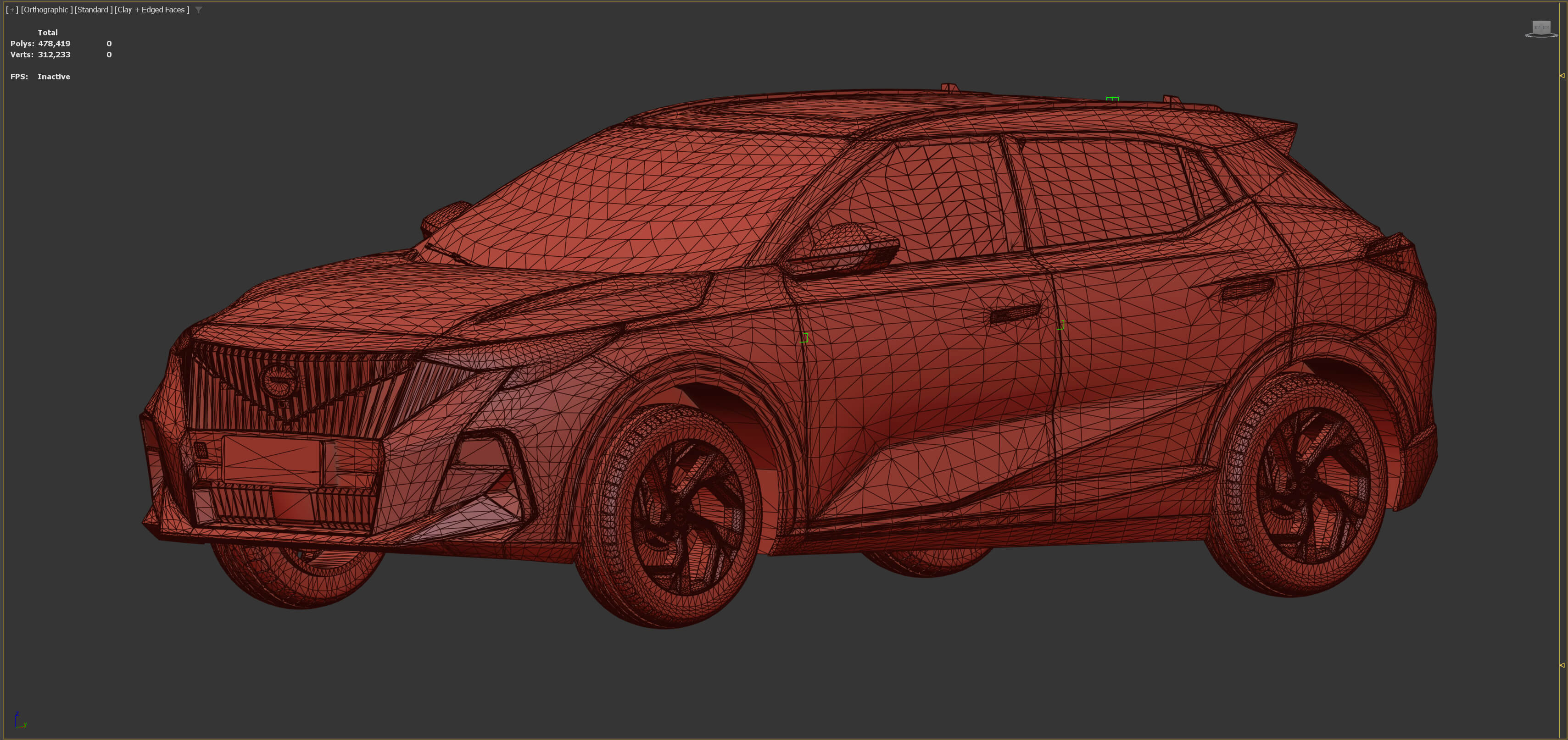 2024 GAC GS3 Emzoom With Interior - 3D Model by MantangCG