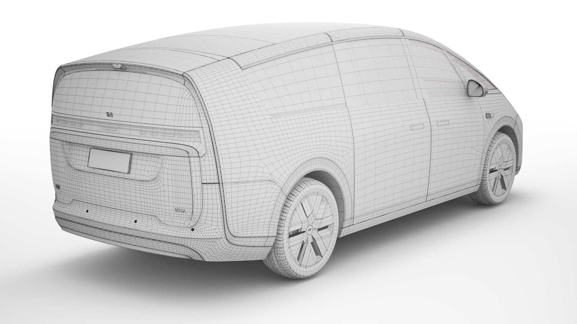 2024 Lixiang Mega - 3D Model by MantangCG