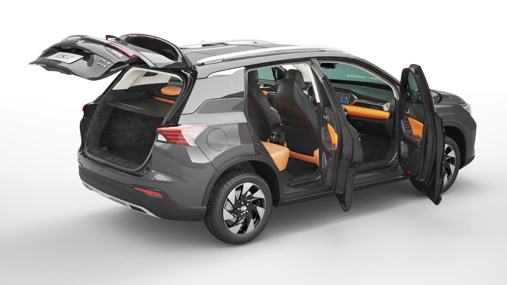 2024 GAC GS4 With Interior - Free 3D Model by MantangCG