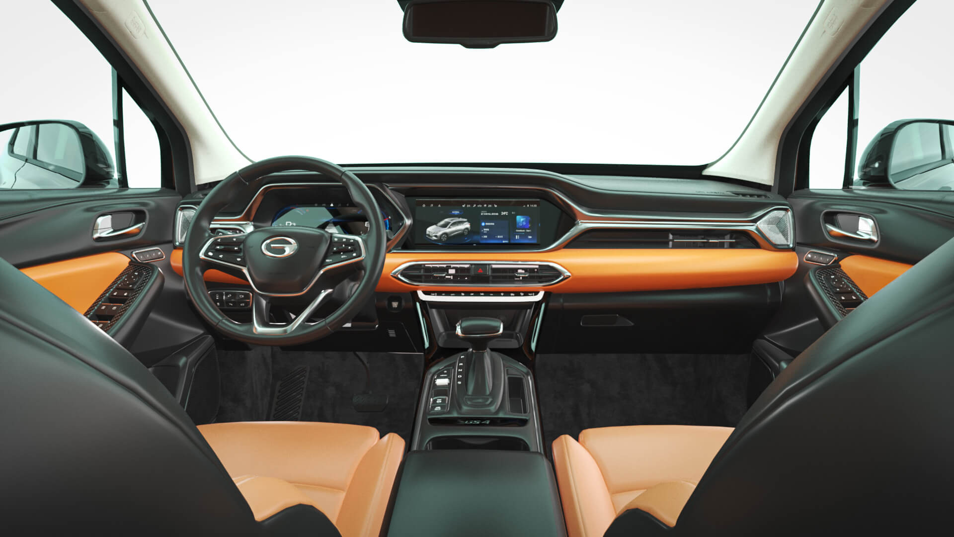 2024 GAC GS4 With Interior - 3D Model by MantangCG