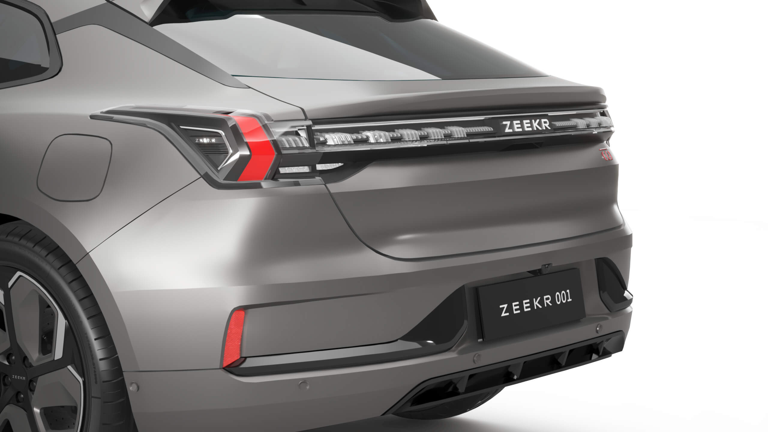 2023 Geely Zeekr 001 With Interior - 3D Model by MantangCG