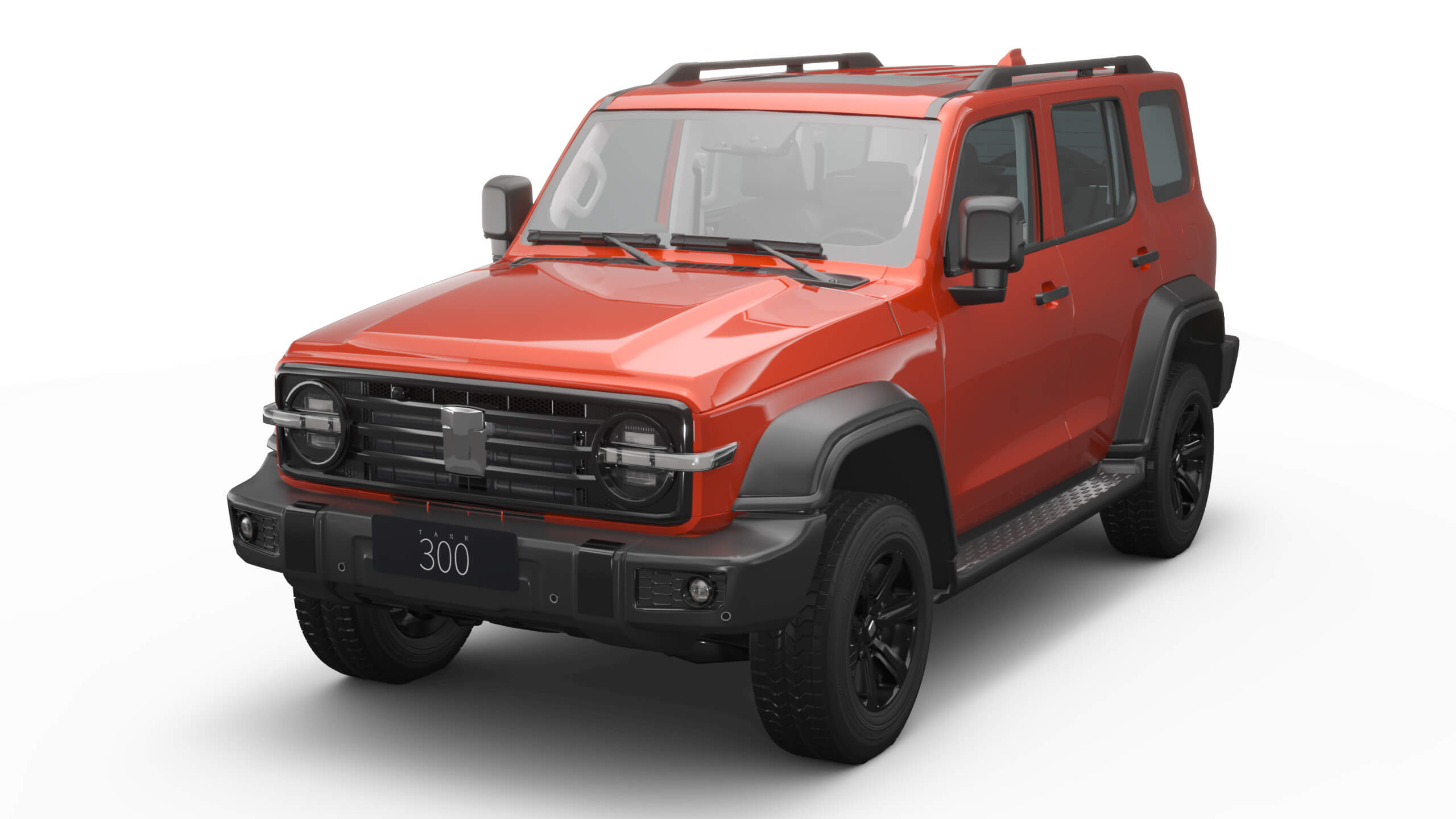 2024 Gwm Tank 300 With Interior - 3D Model by MantangCG