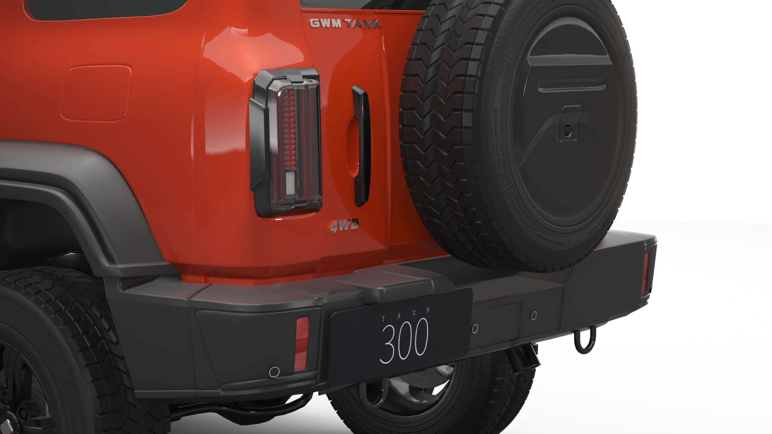 2024 Gwm Tank 300 With Interior - 3D Model by MantangCG