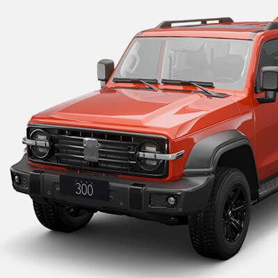 2024 Gwm Tank 300 With Interior - 3D Model by MantangCG