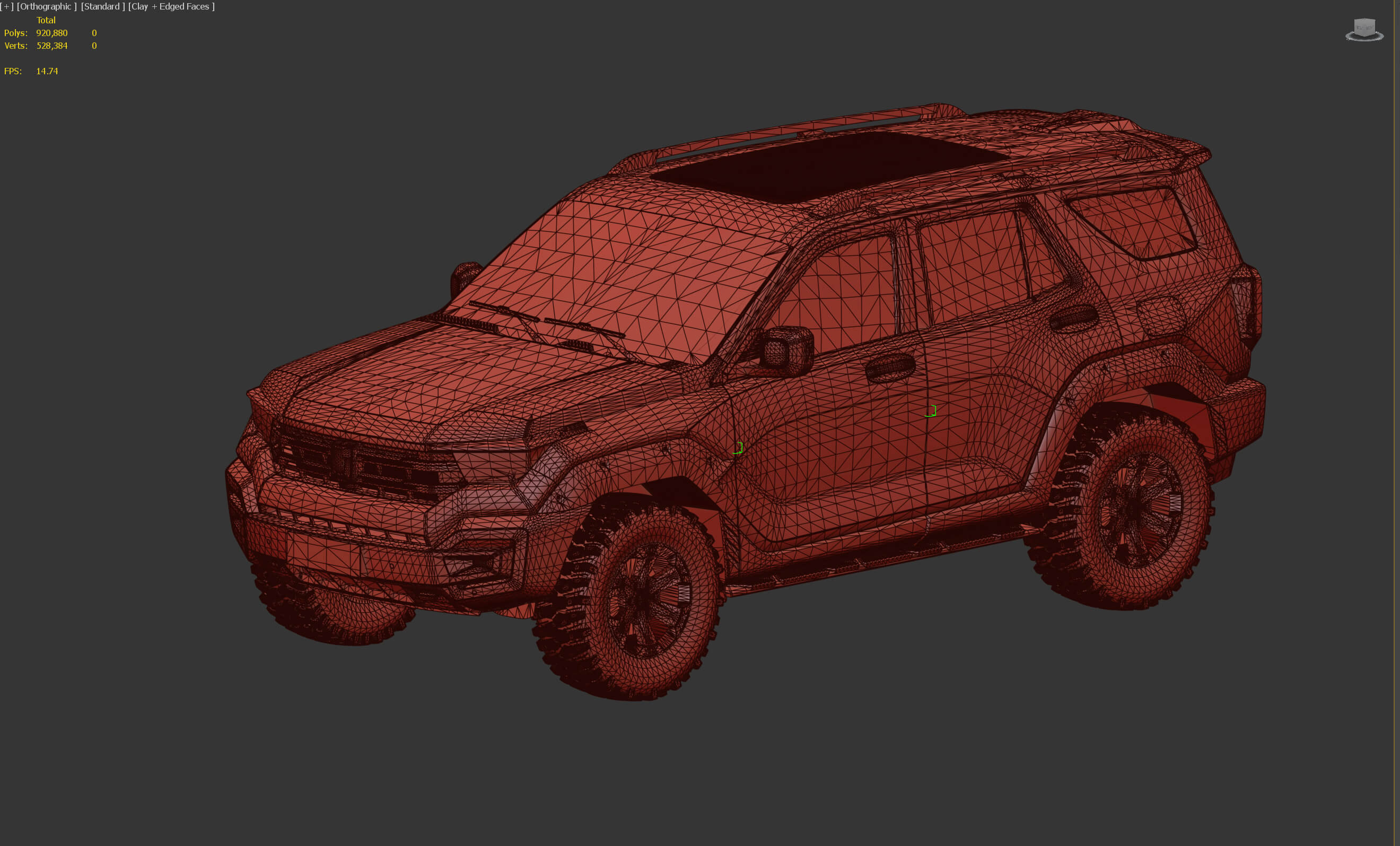 2024 Gwm Tank 400 HI4-T With Interior 3D Model by MantangCG
