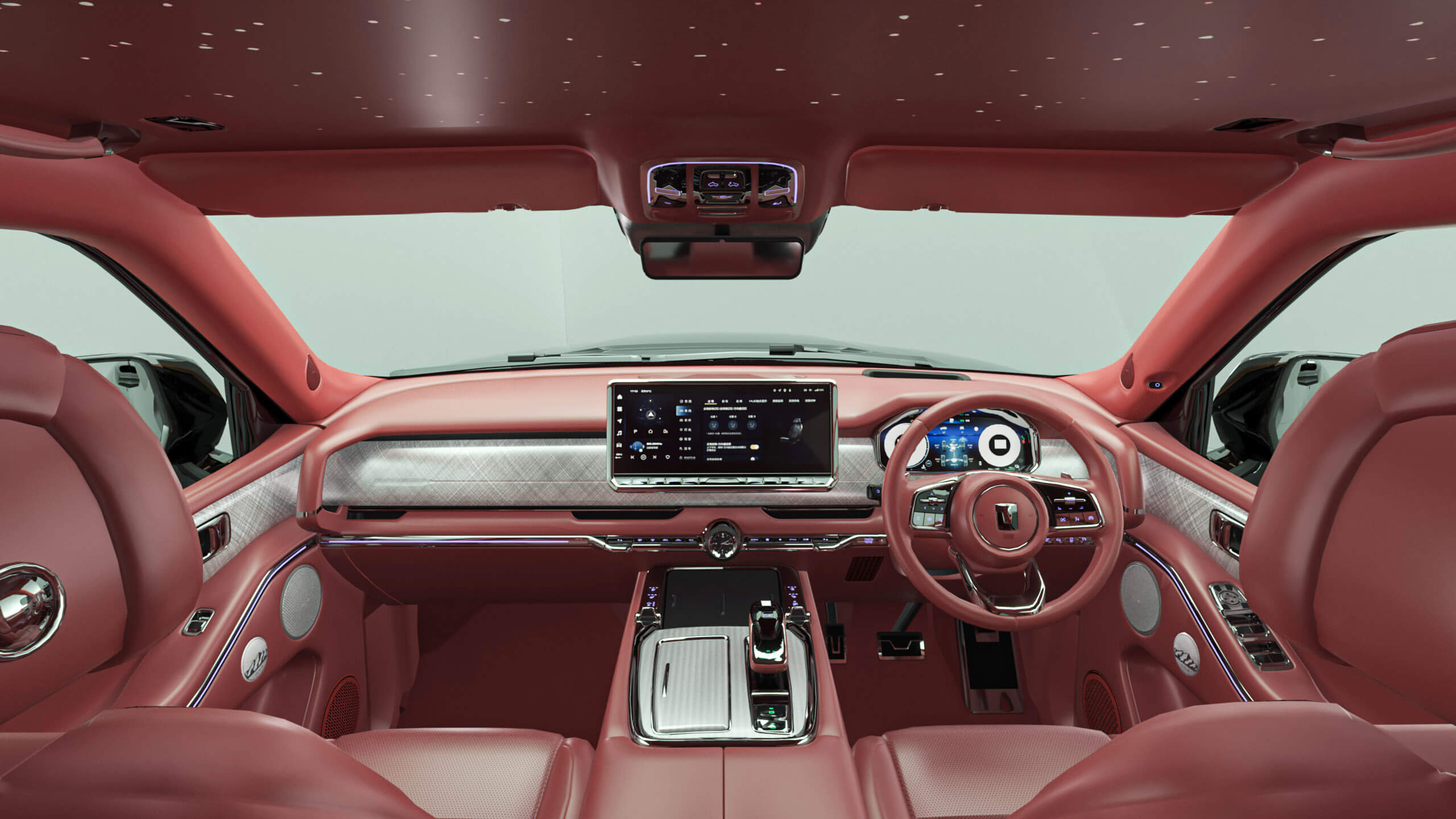 2024 Gwm Tank 700 HI4-T With Interior 3D Model by MantangCG