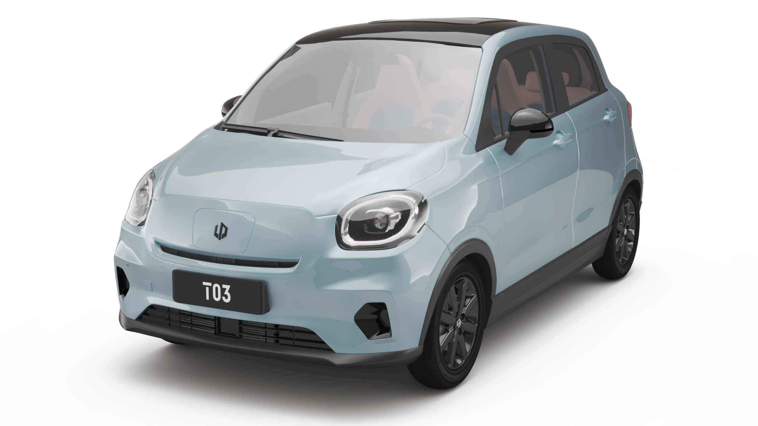 2024 Leapmotor T03 With Interior - 3D Model by MantangCG