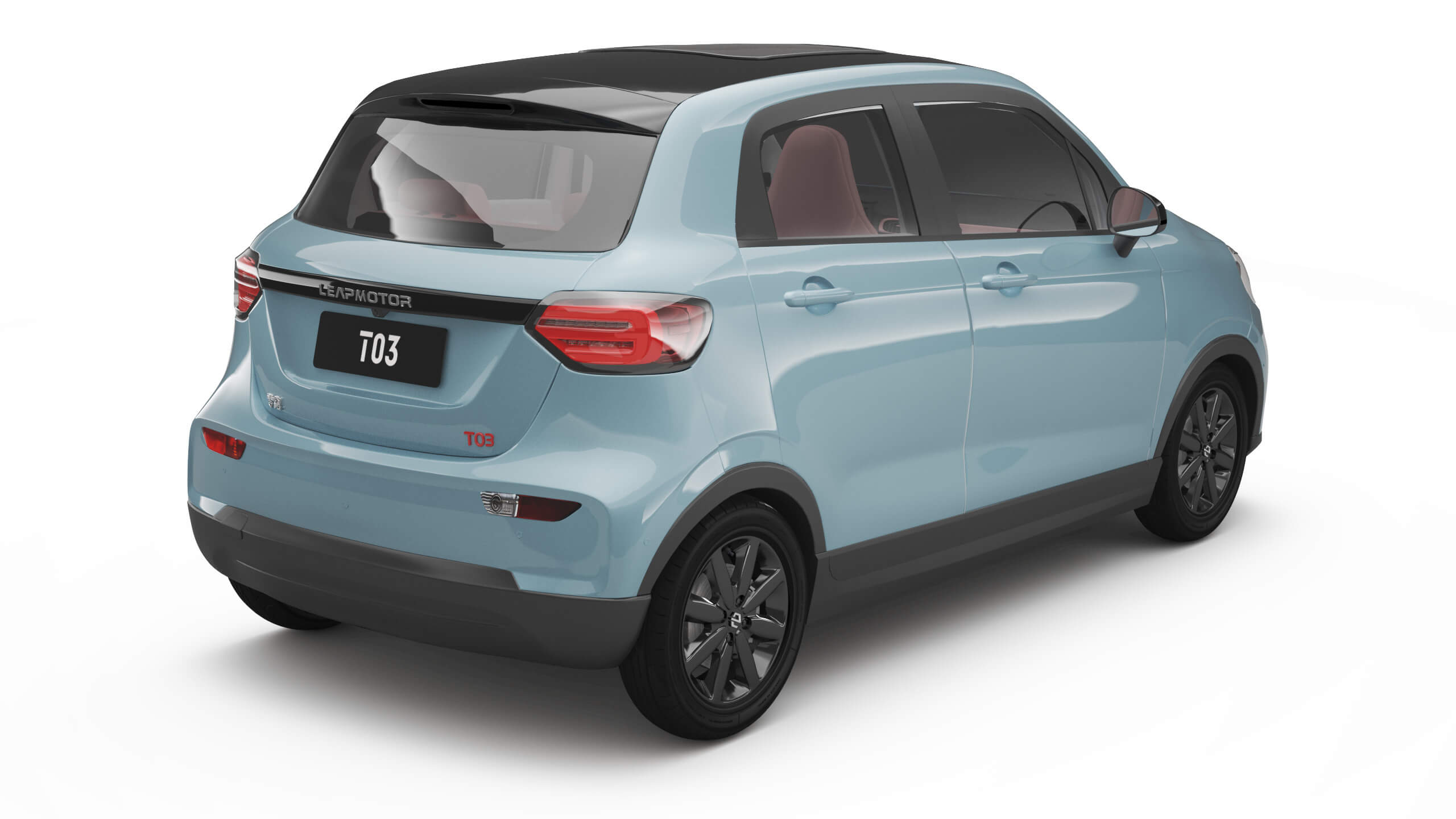 2024 Leapmotor T03 With Interior - 3D Model by MantangCG