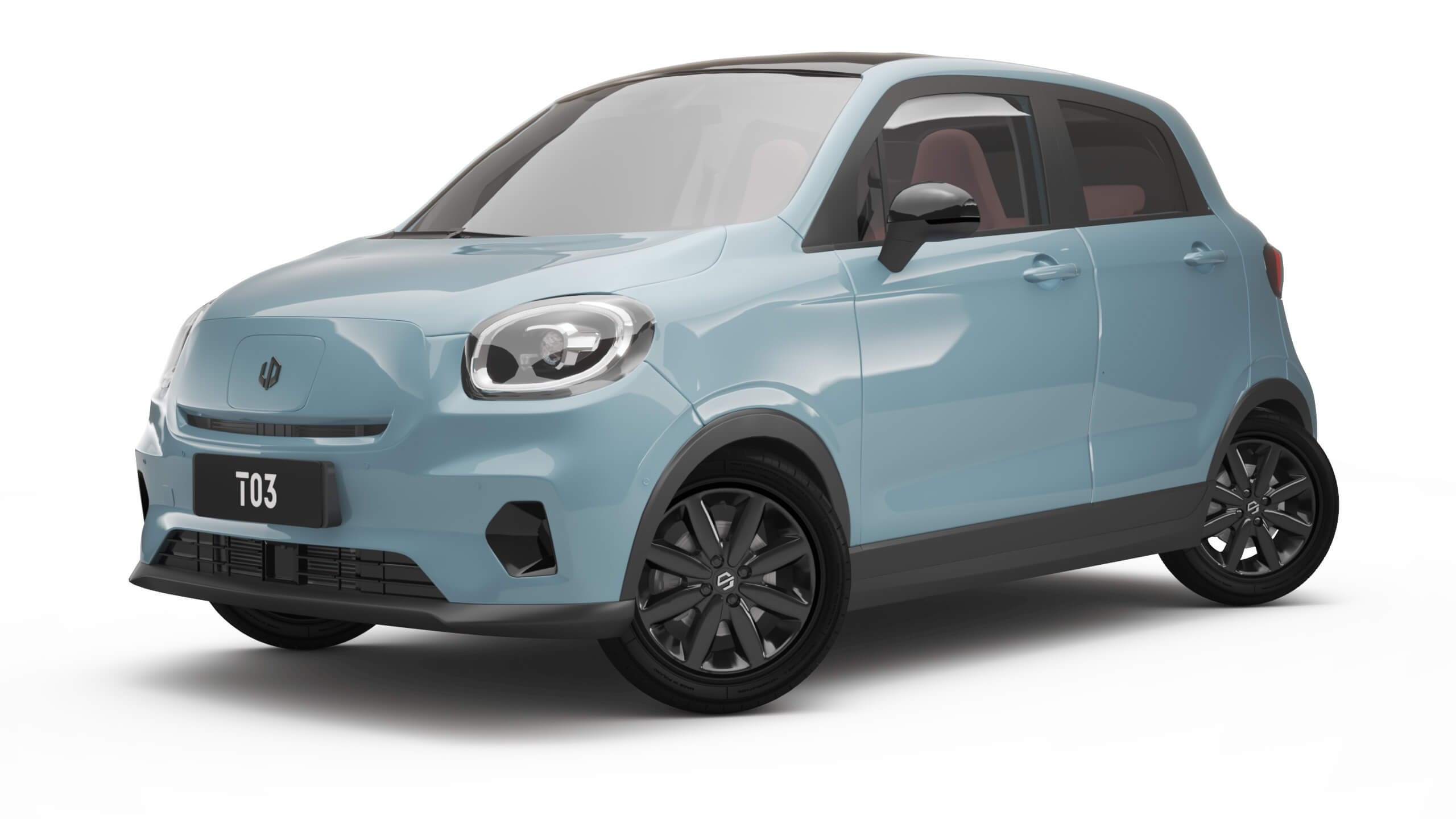 2024 Leapmotor T03 With Interior - 3D Model by MantangCG