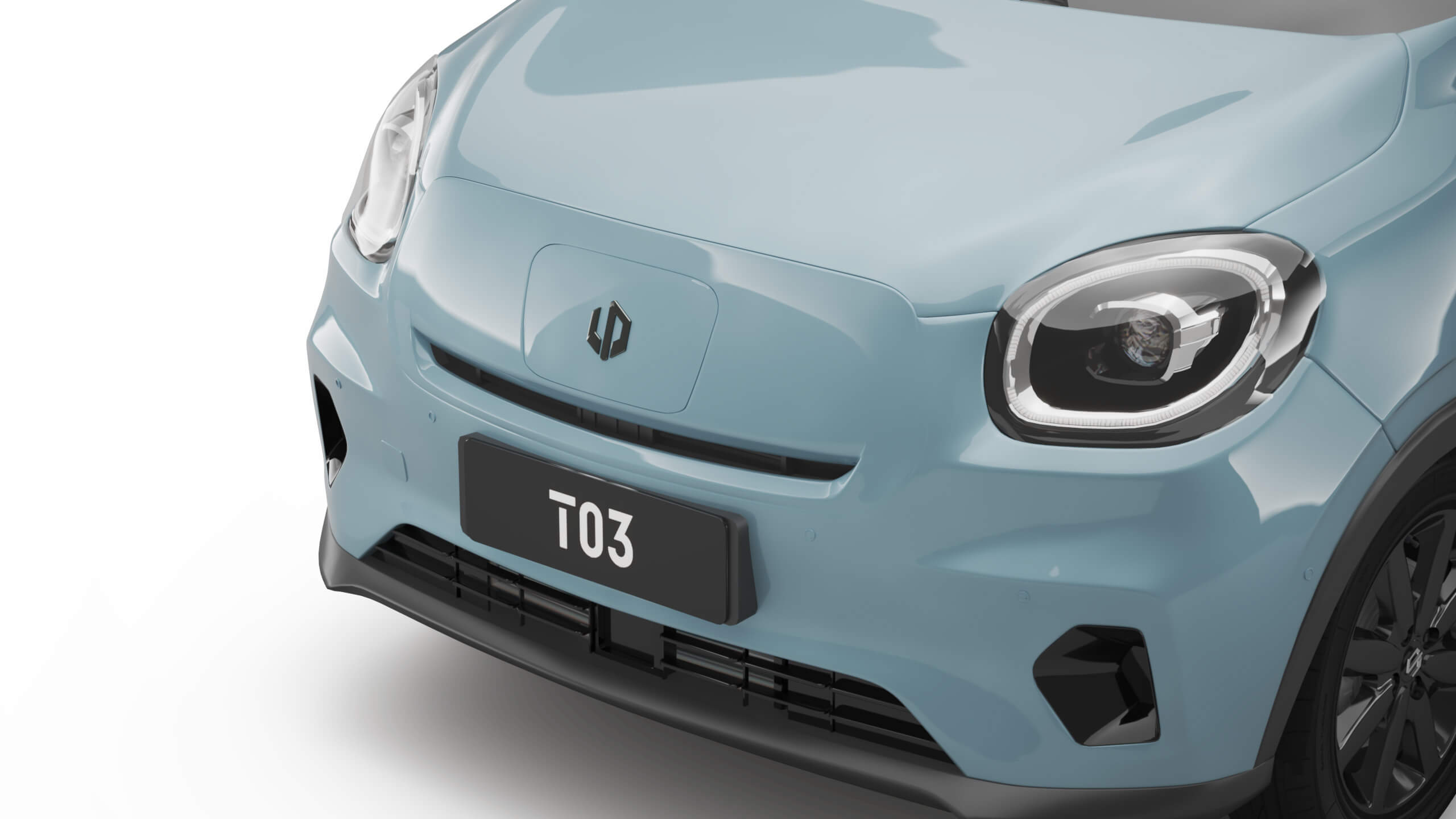 2024 Leapmotor T03 With Interior - 3D Model by MantangCG