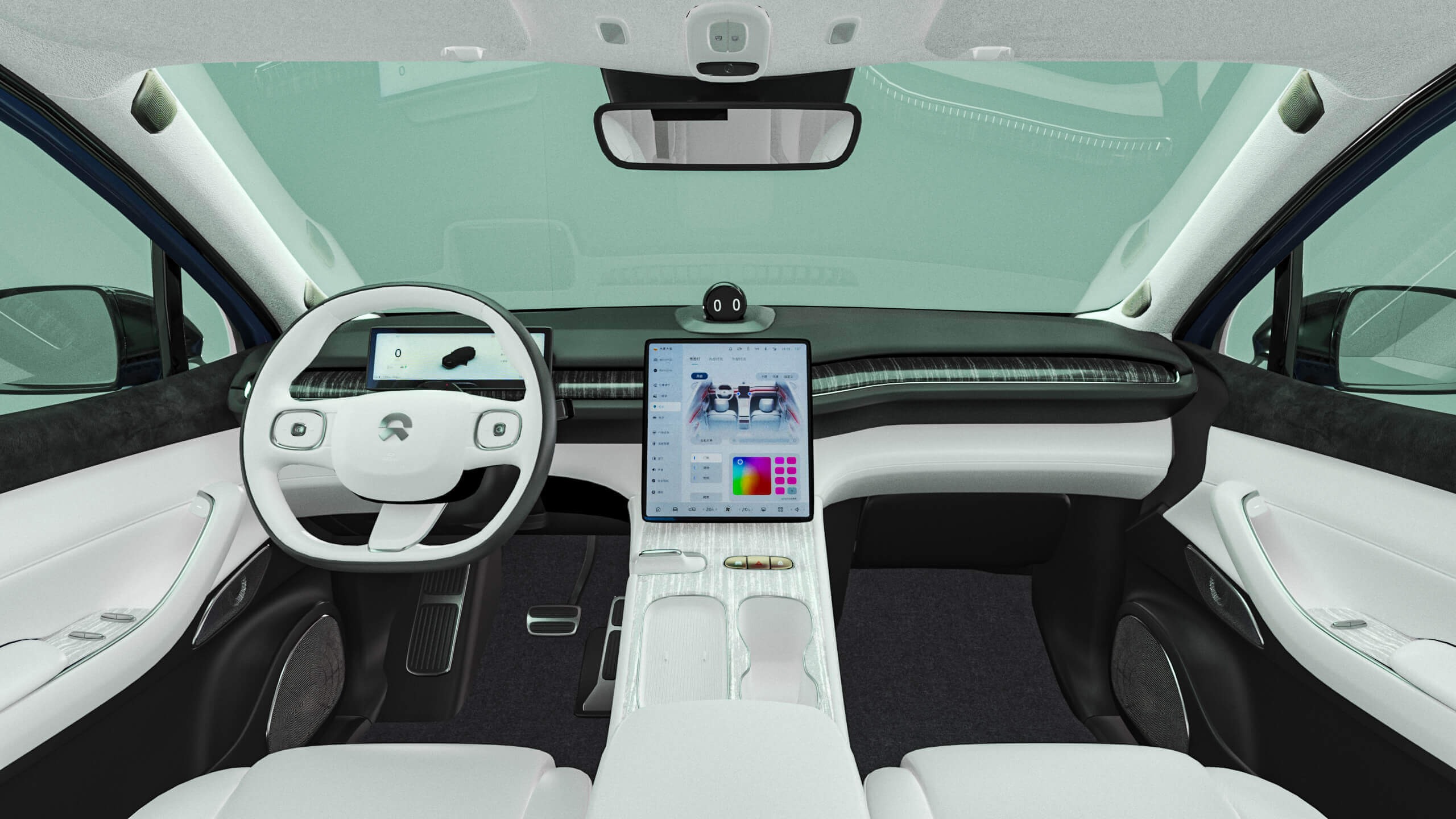 2024 Nio EL7 ES7 With Interior - 3D Model by MantangCG