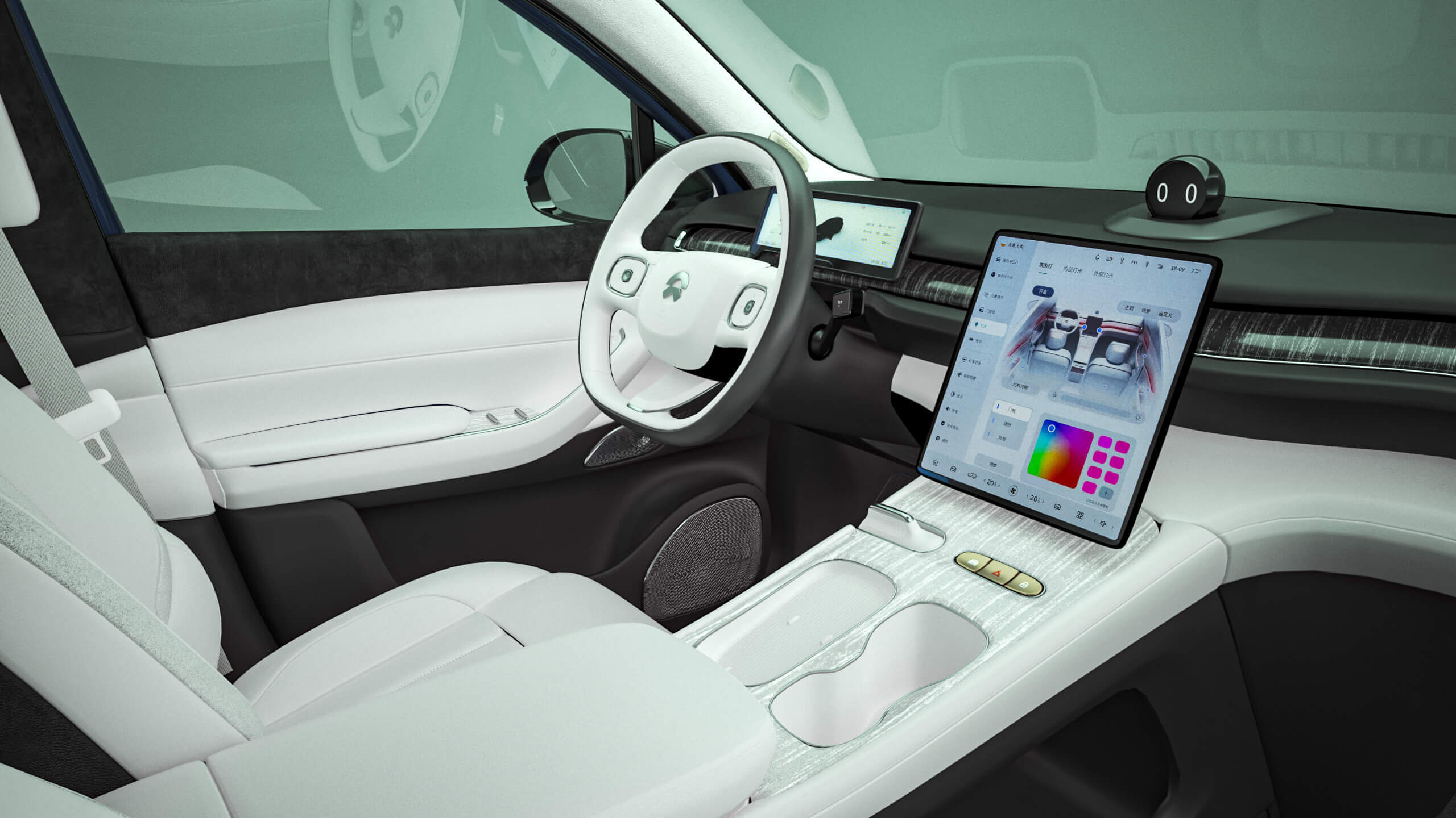 2024 Nio EL7 ES7 With Interior - 3D Model by MantangCG