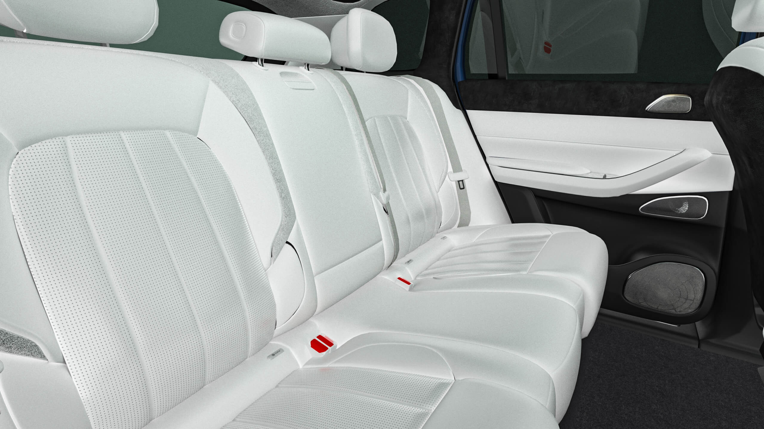 2024 Nio EL7 ES7 With Interior - 3D Model by MantangCG