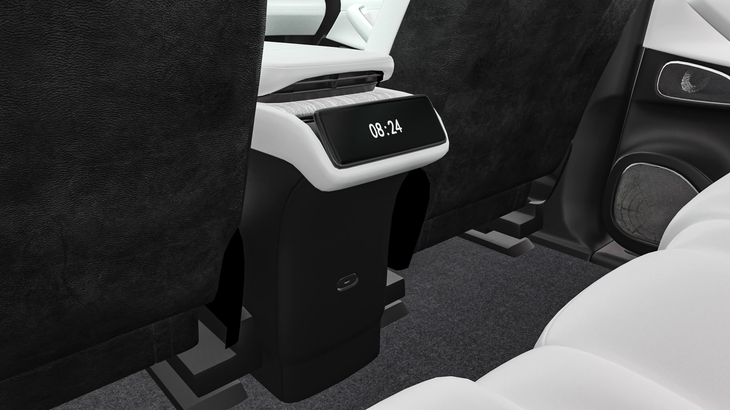 2024 Nio EL7 ES7 With Interior - 3D Model by MantangCG