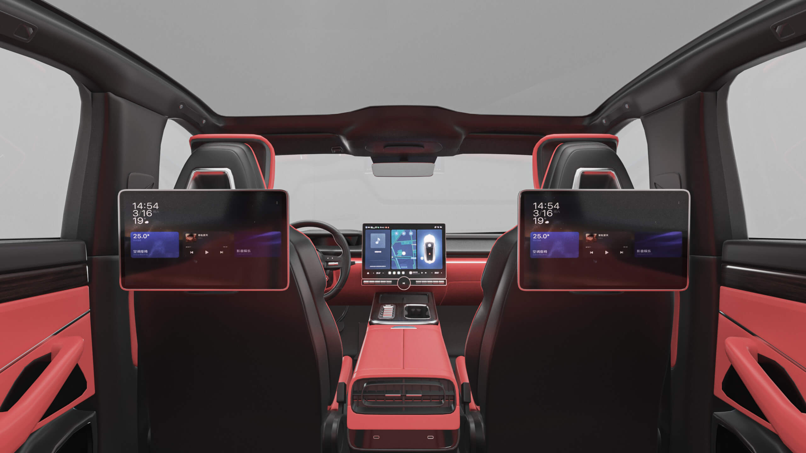 2024 Xiaomi SU7 With Interior - 3D Model by MantangCG